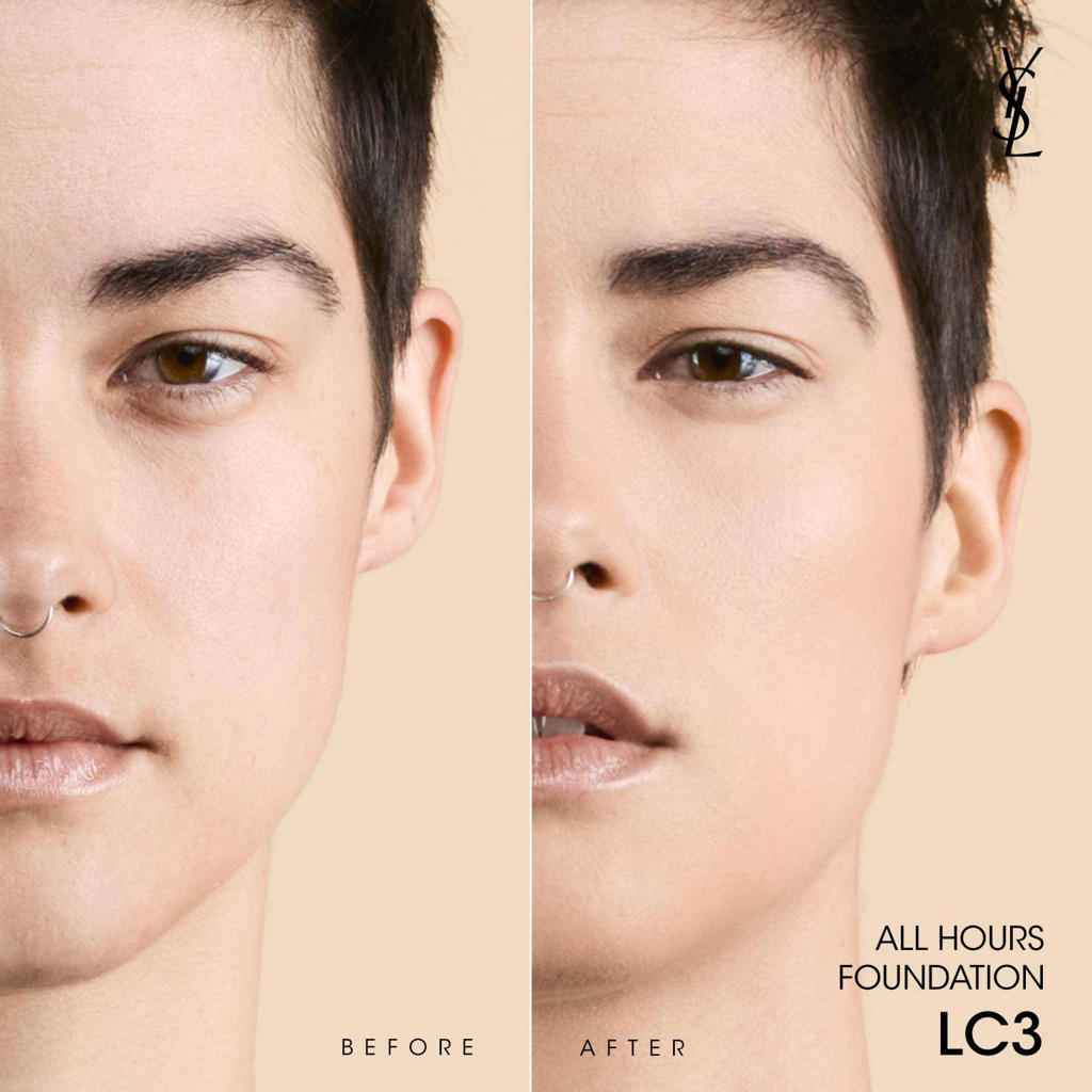 Yves Saint Laurent All Hours foundation - LC3 Light Cool 3 | wehkamp