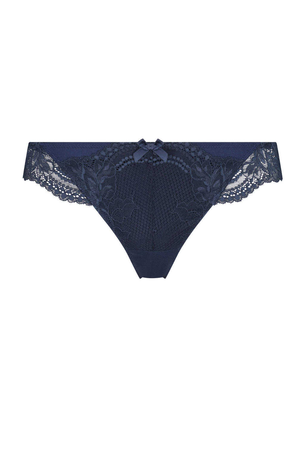 Hunkemöller string Kimberley donkerblauw | wehkamp