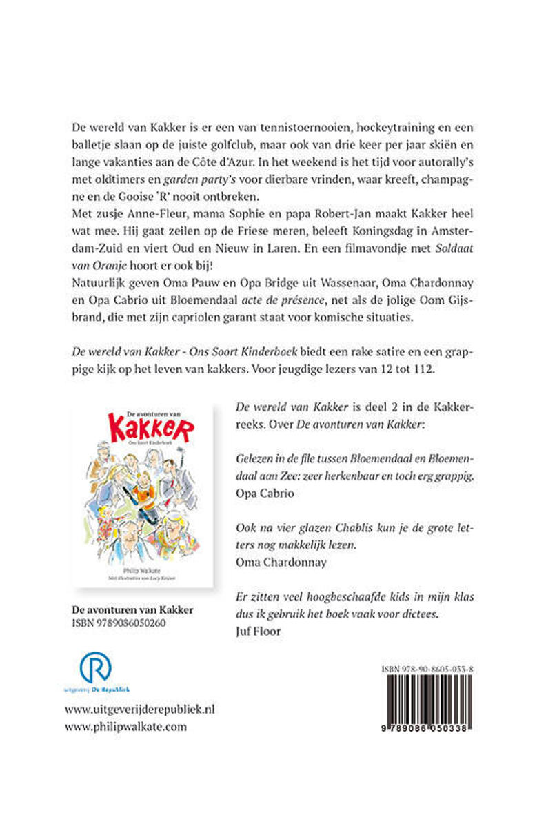 Philip Walkate Kakker-reeks: De wereld van Kakker | wehkamp