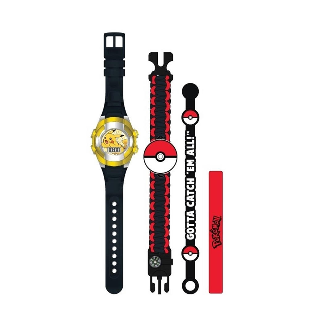 Accutime LCD Watch Gift Set Pokémon | wehkamp