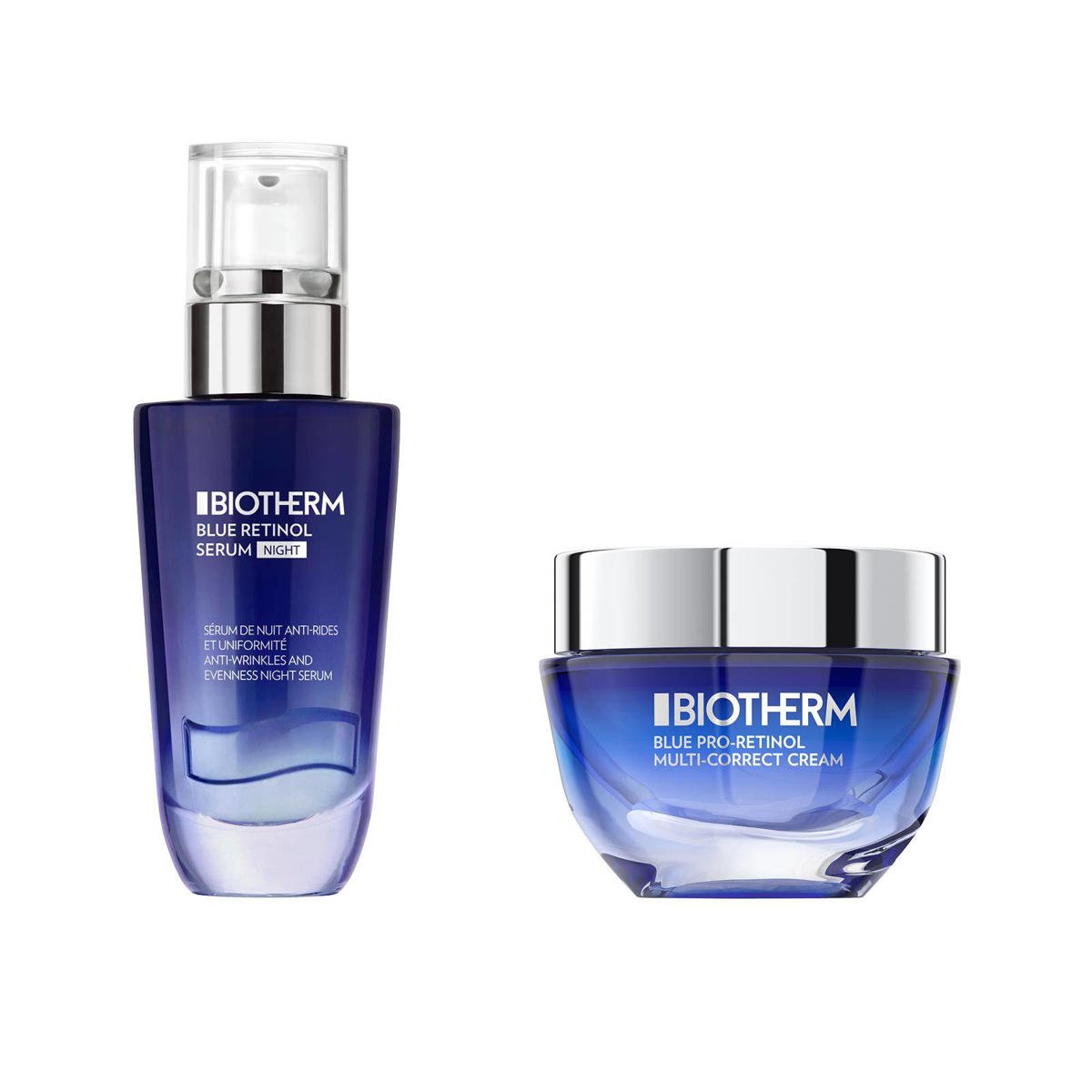 Biotherm Blue Retinol Serum 30 ml & Blue Pro-Retinol Crème 50 ml | wehkamp