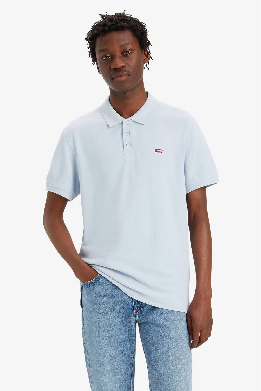 Levi's regular fit polo met logo | wehkamp