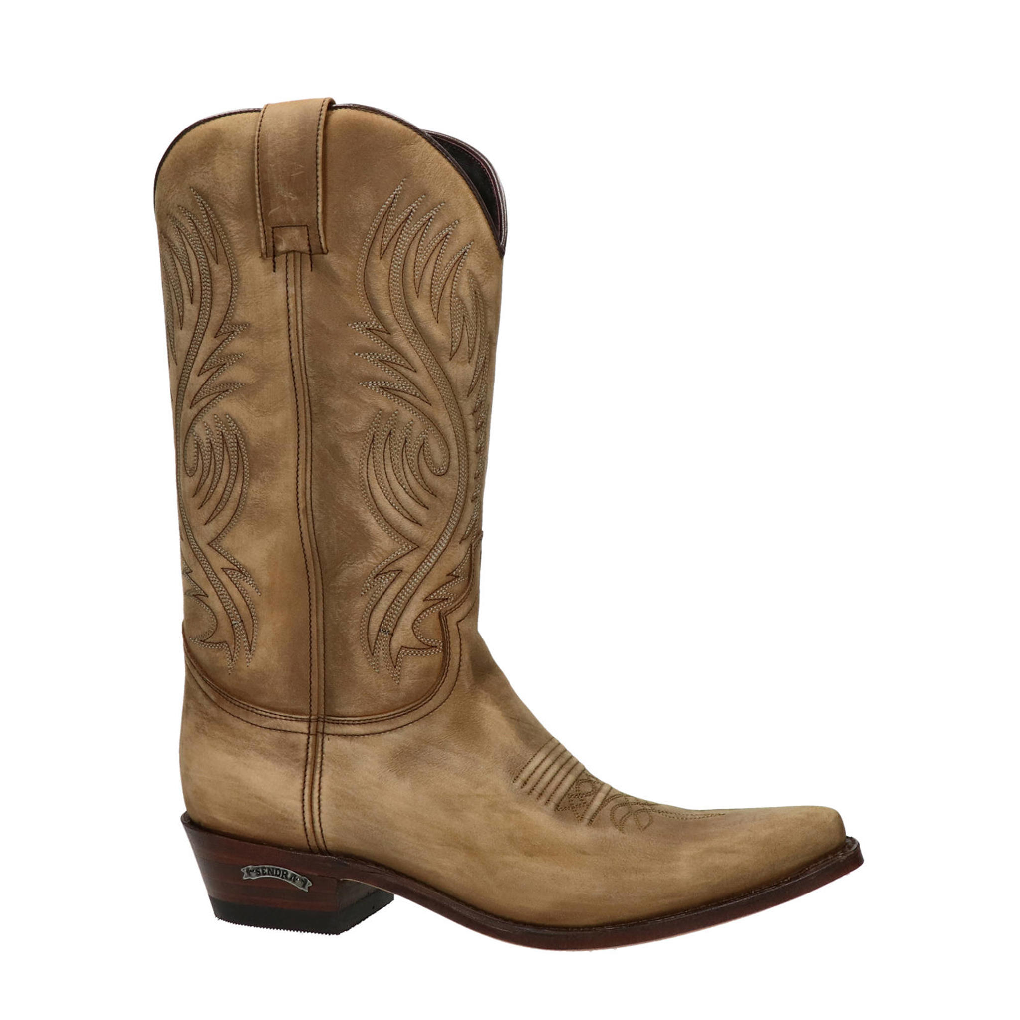 Sendra Lucky Mick nubuck cowboylaarzen beige | wehkamp
