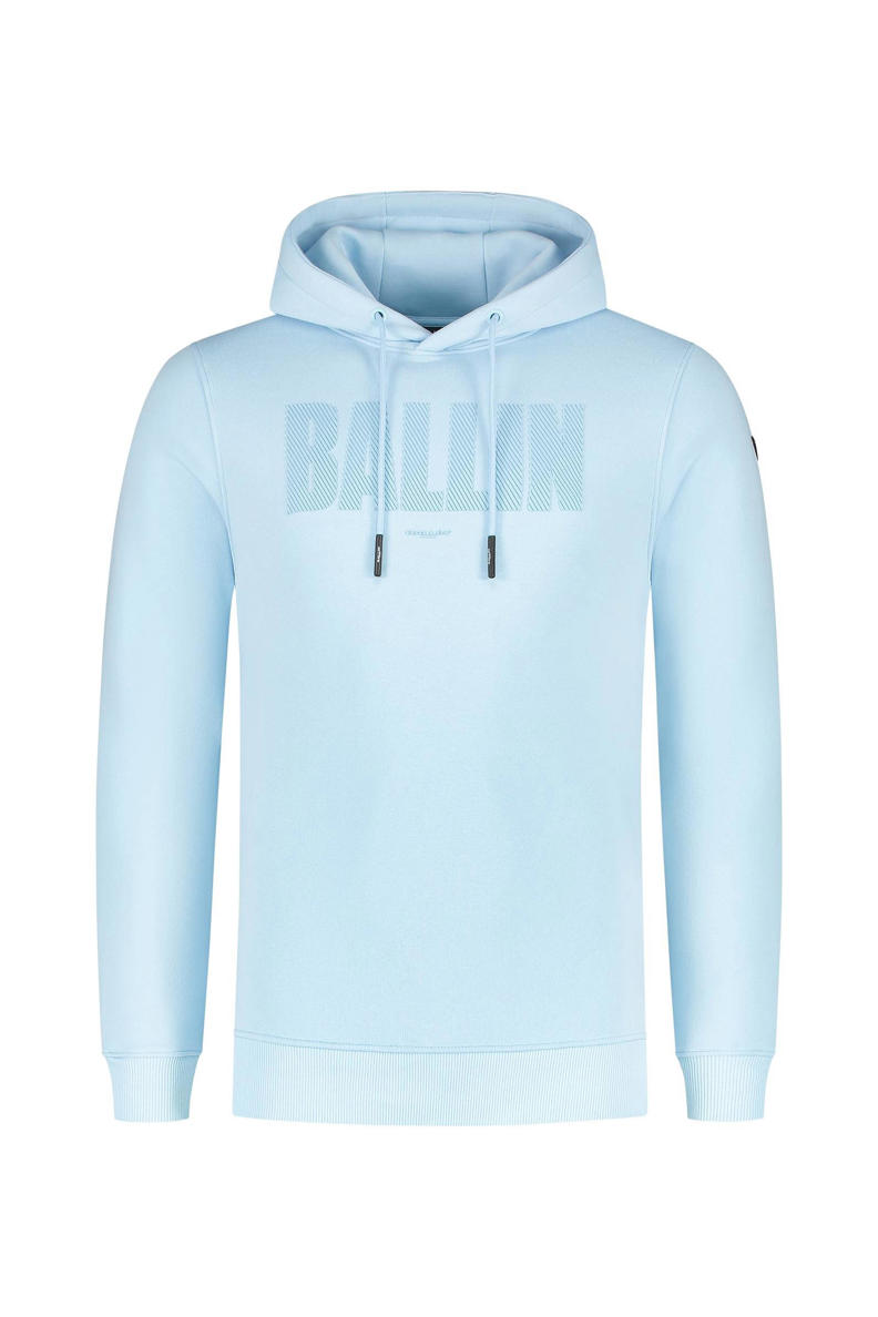 Ballin hoodie met printopdruk light blue | wehkamp