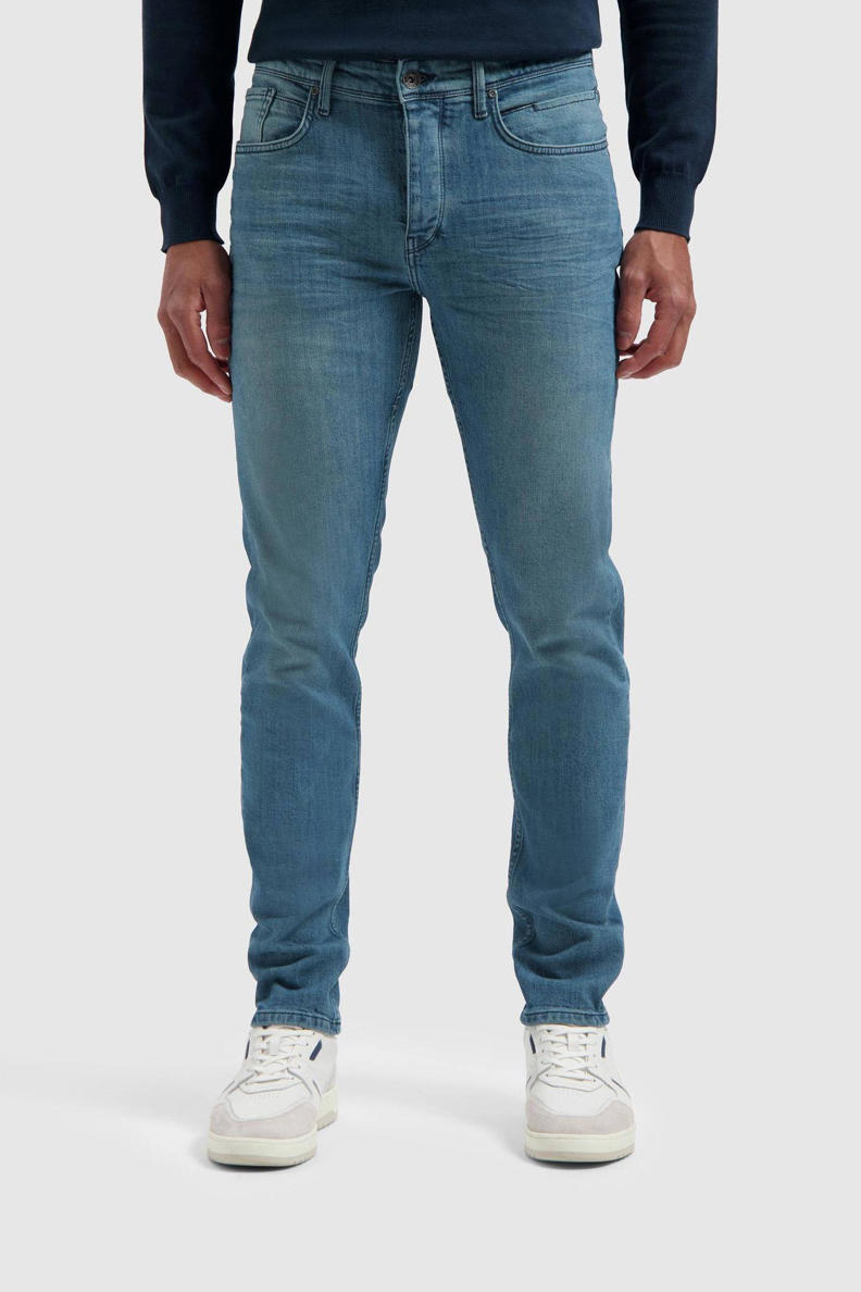 Pure Path slim fit jeans Ryan denim mid blue | wehkamp