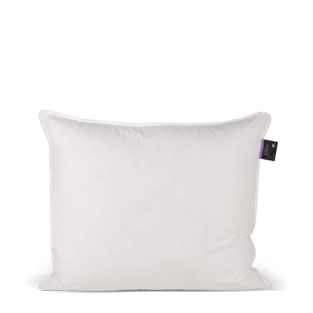 Studio LIVIT immitatie dons hoofdkussen medium zacht (60x70 cm) | wehkamp