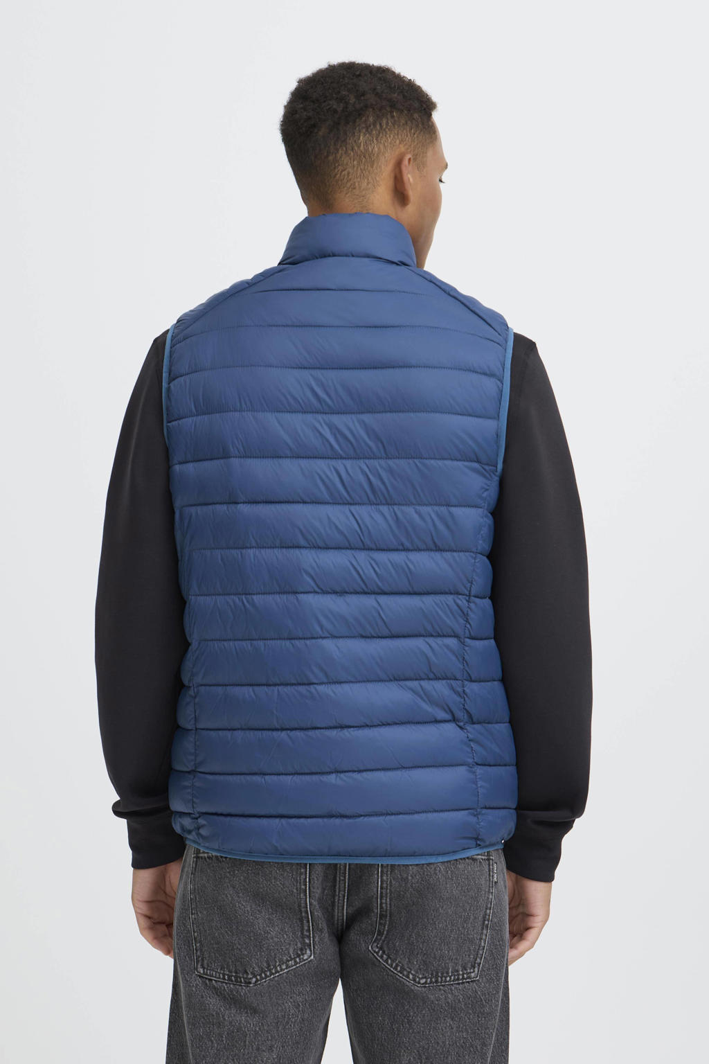 Blend bodywarmer BHROMSEY met logo ensign blue | wehkamp
