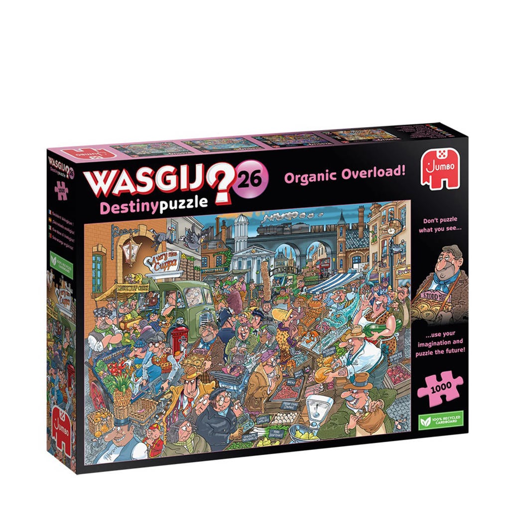 Wasgij destiny 26 barstensvol bio! legpuzzel 1000 stukjes | wehkamp
