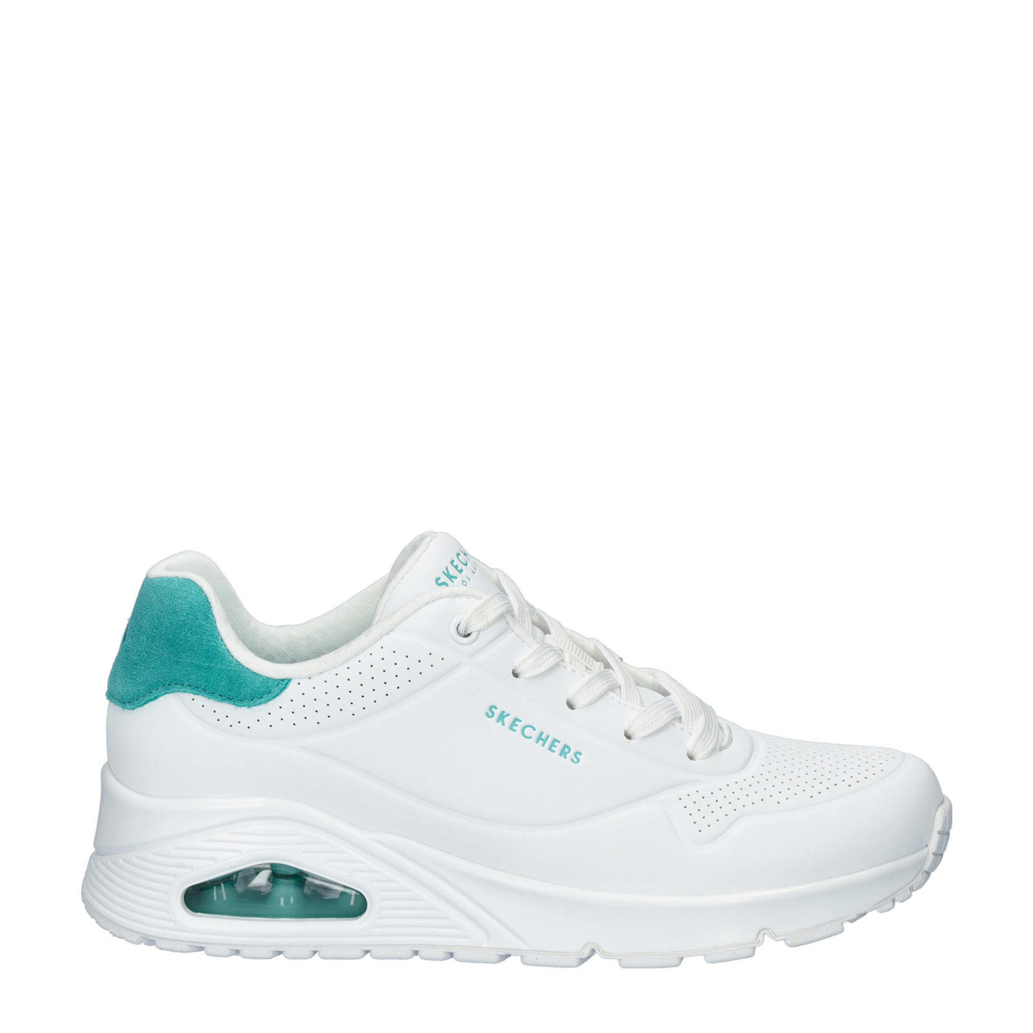 Skechers Uno Pop-Back sneakers wit | wehkamp