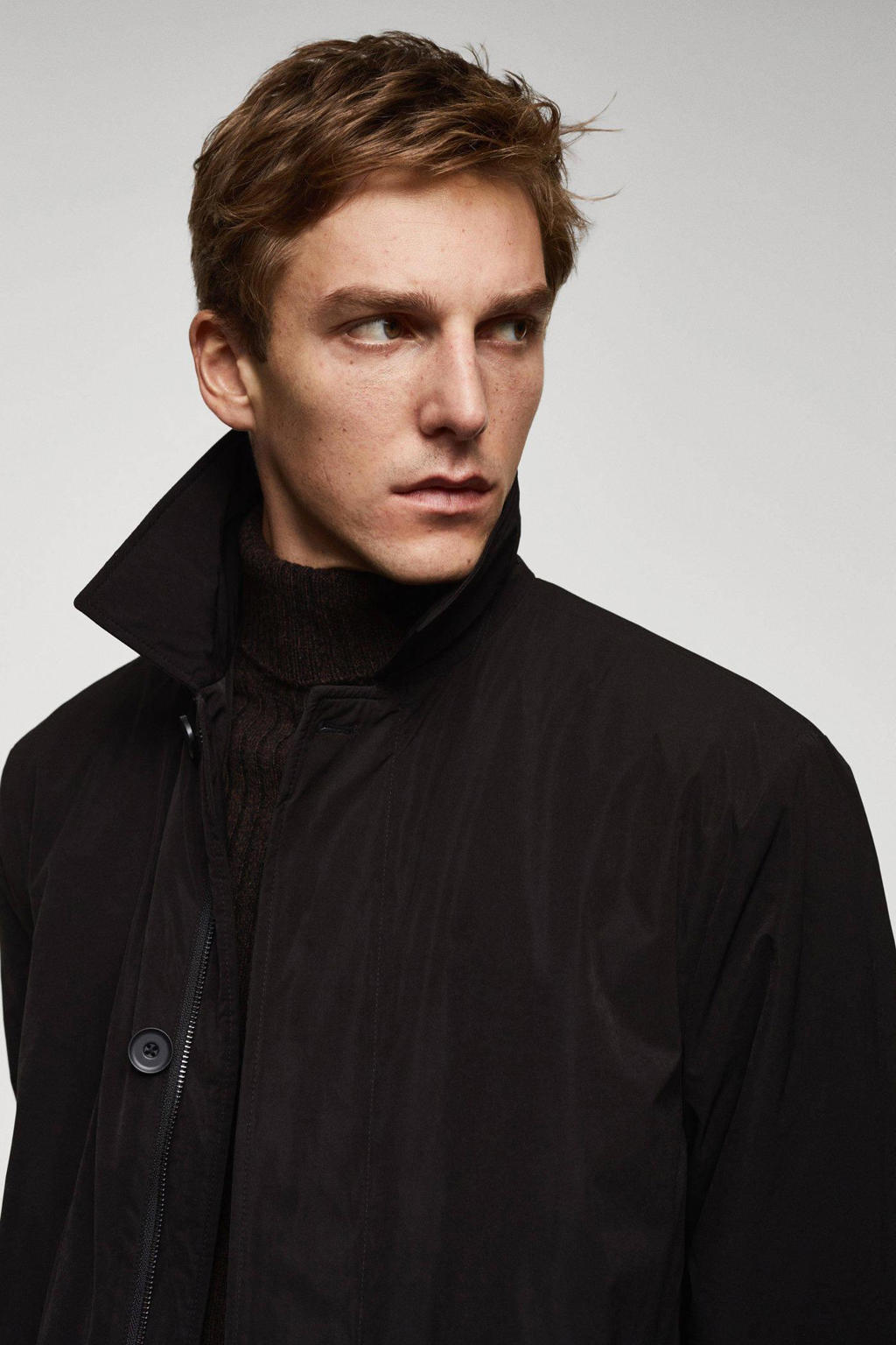 Mango Man coat zwart kopen? | Morgen in huis | wehkamp