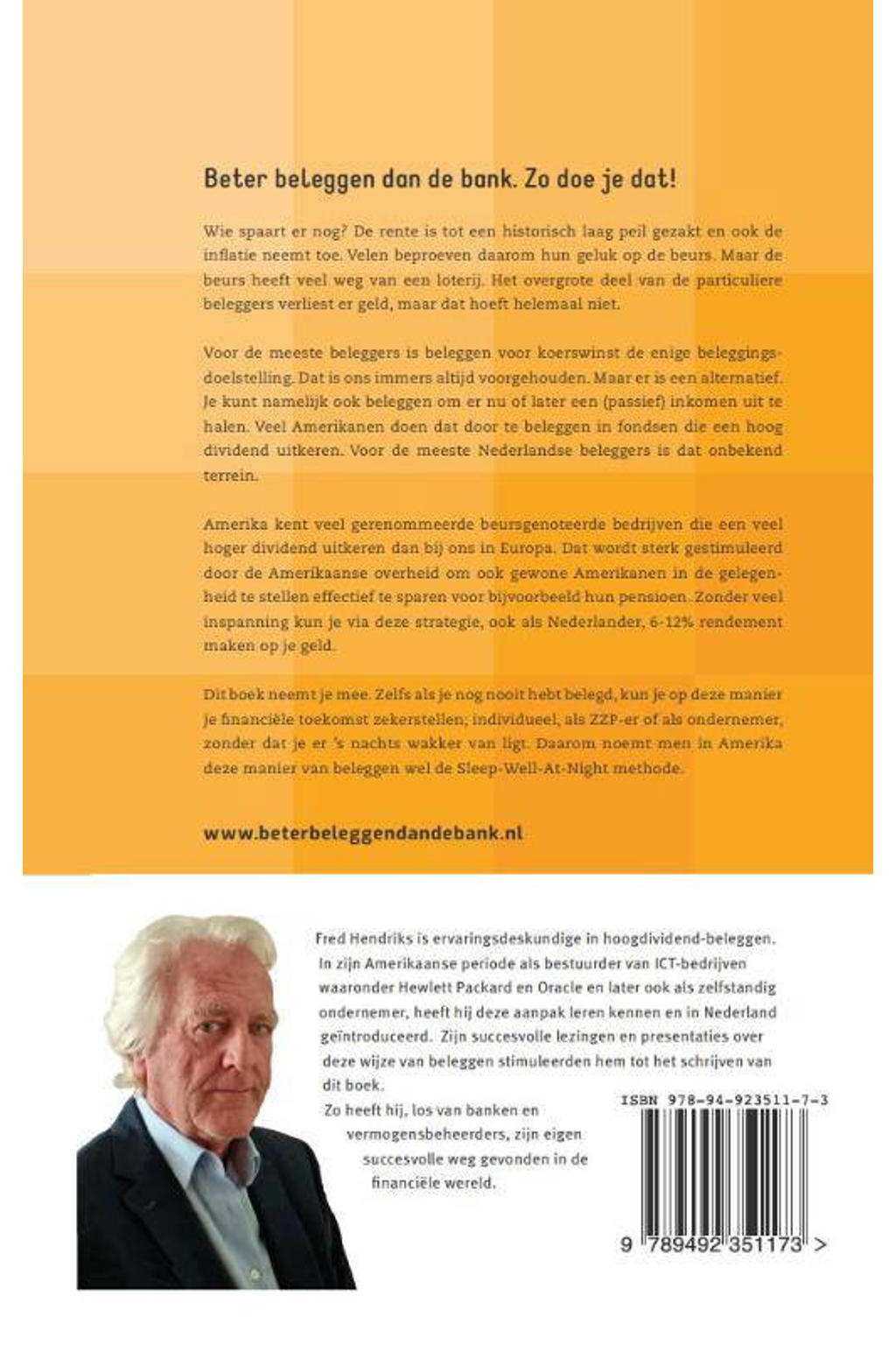 Fred Hendriks Permanent inkomen met Amerikaanse hoog-dividendaandelen ...