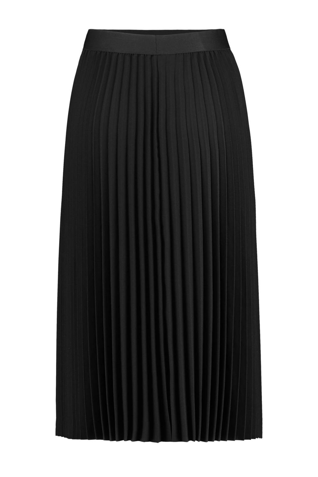 Claudia Sträter plisse rok zwart | wehkamp