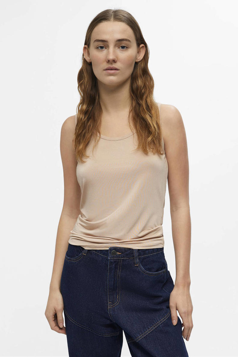 OBJECT singlet OBJLEENA beige | wehkamp