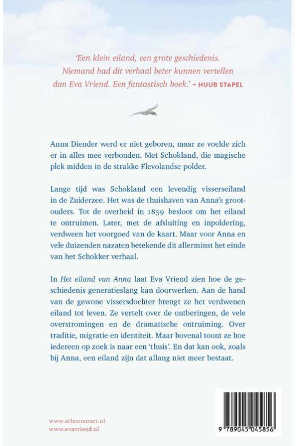 Eva Vriend Het eiland van Anna | wehkamp