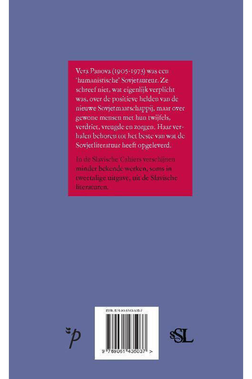 Vera Panova Slavische Cahiers: Volodja en andere verhalen | wehkamp