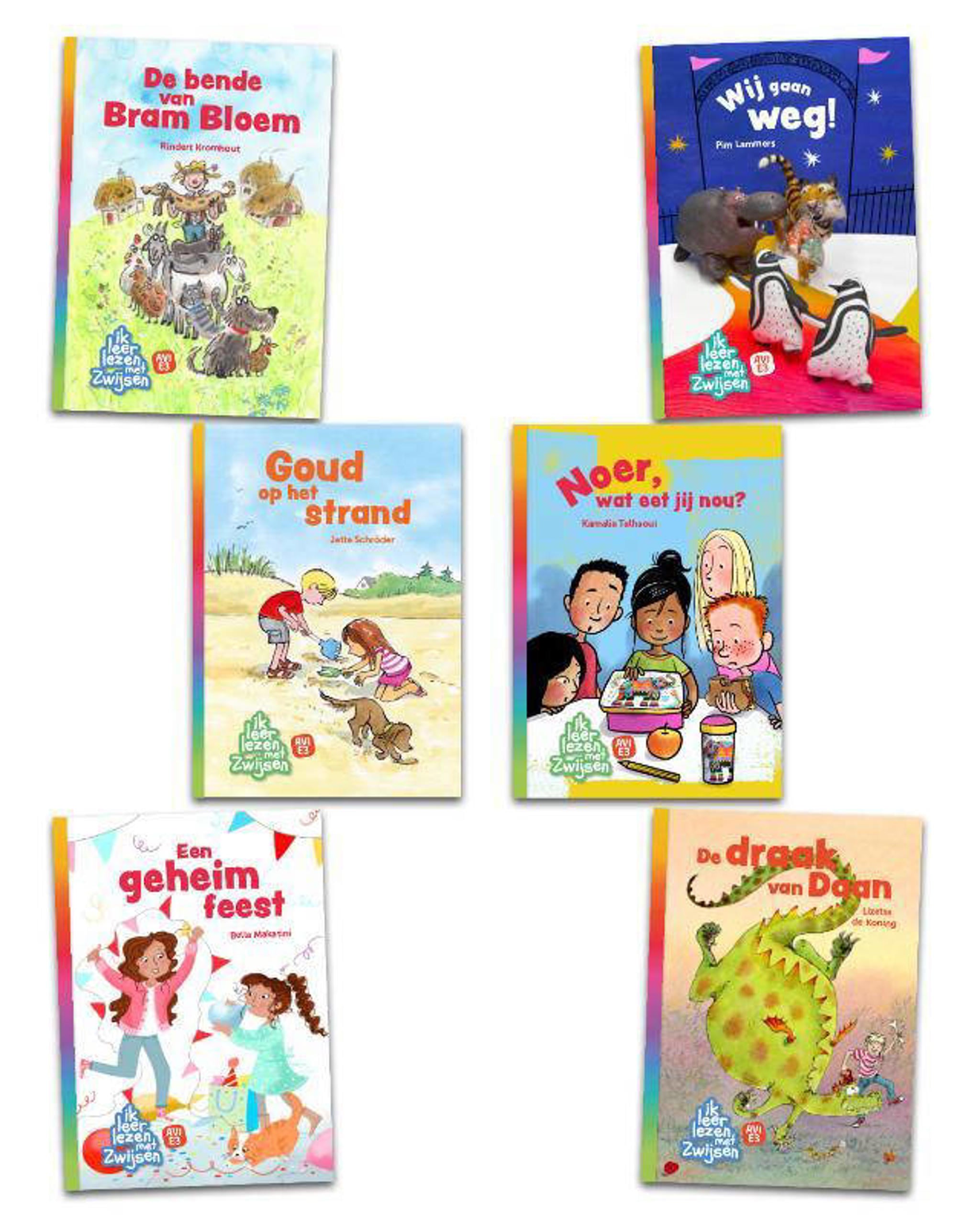 Ik leer lezen met Zwijsen: Pakket ik leer lezen met Zwijsen AVI E3 (6 ...