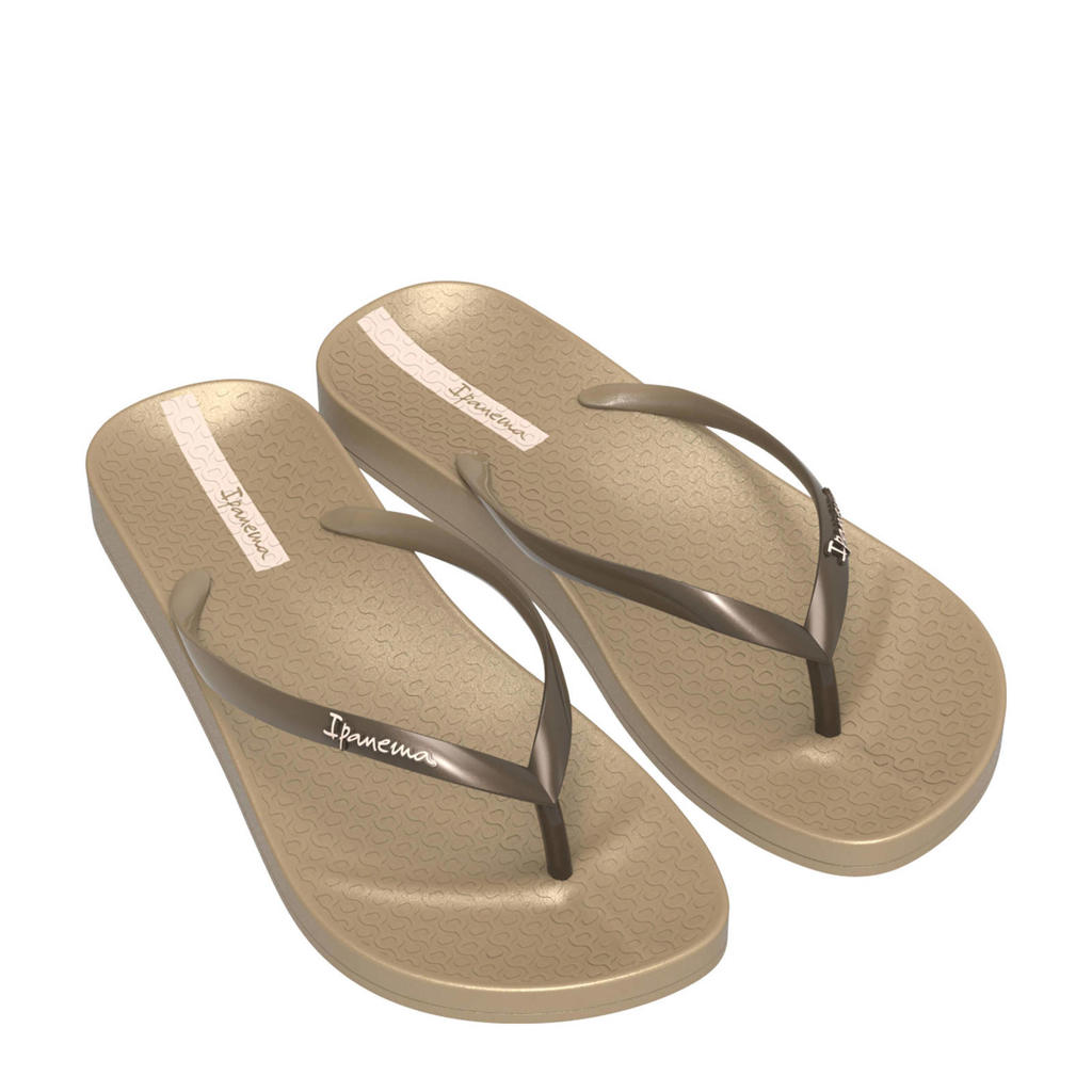 Ipanema Anatomic Shine teenslippers goud | wehkamp