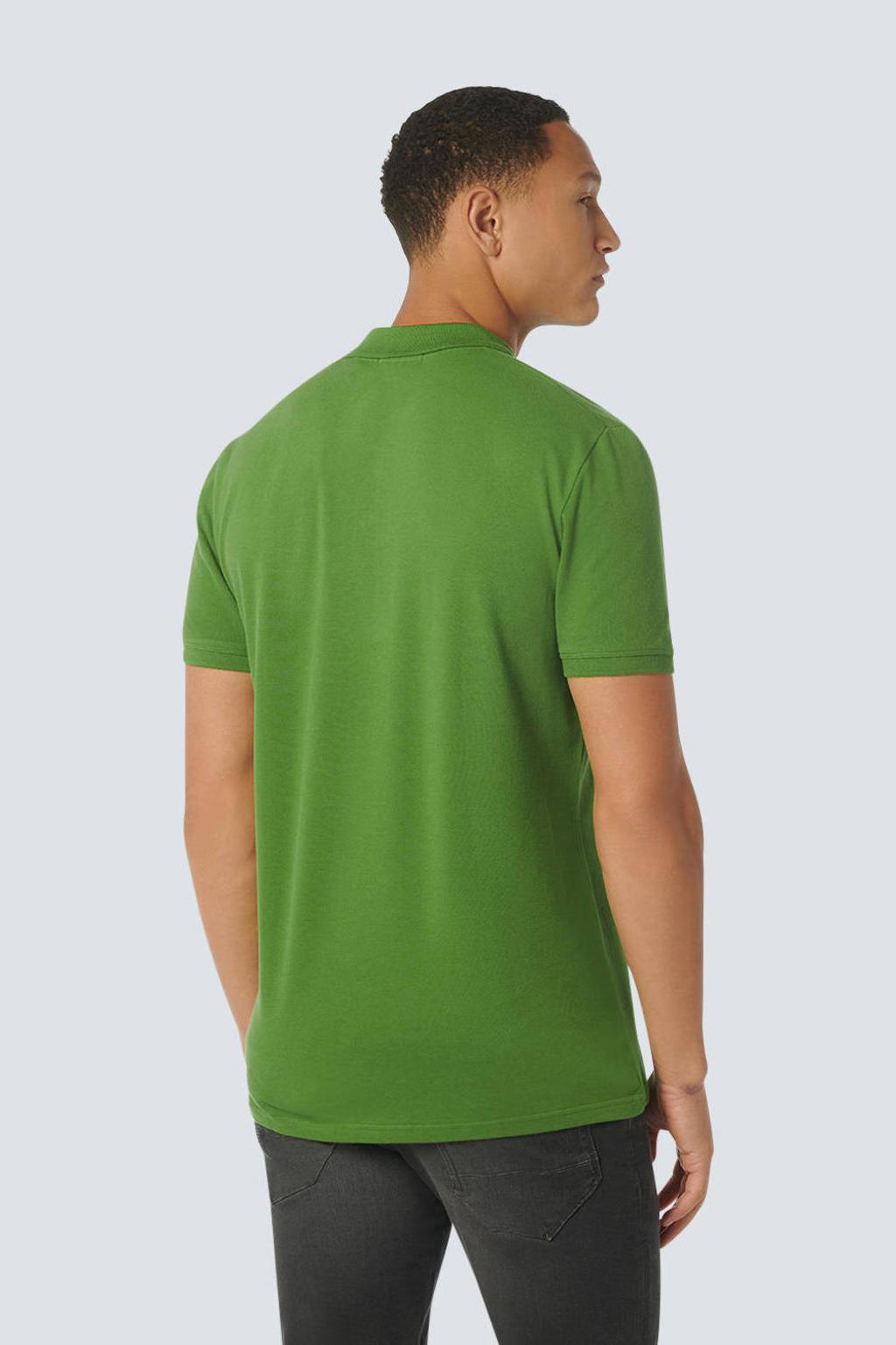 No Excess polo met logo groen | wehkamp