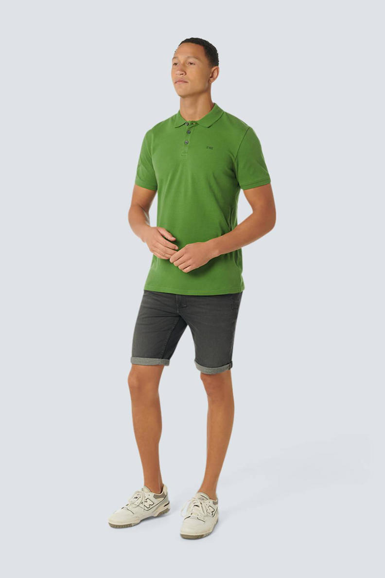 No Excess polo met logo groen | wehkamp