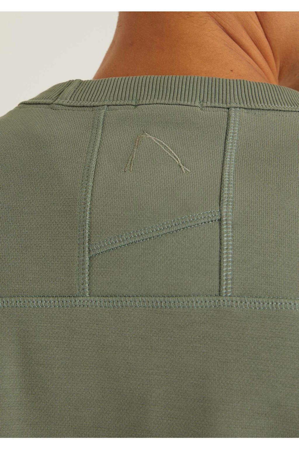 CHASIN' sweater RYDER met logo army | wehkamp