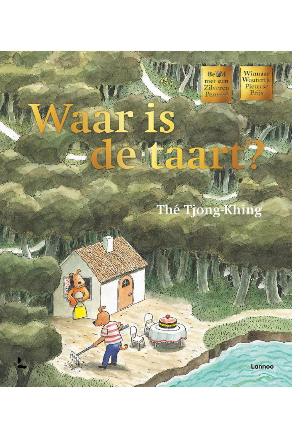 Thé Tjong-Khing Waar is de taart? Maxi-editie met poster | wehkamp