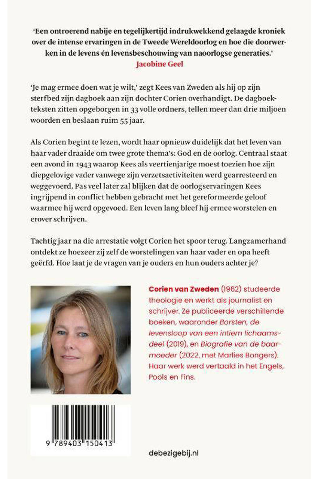 Corien van Zweden Het geloof van mijn vader | wehkamp