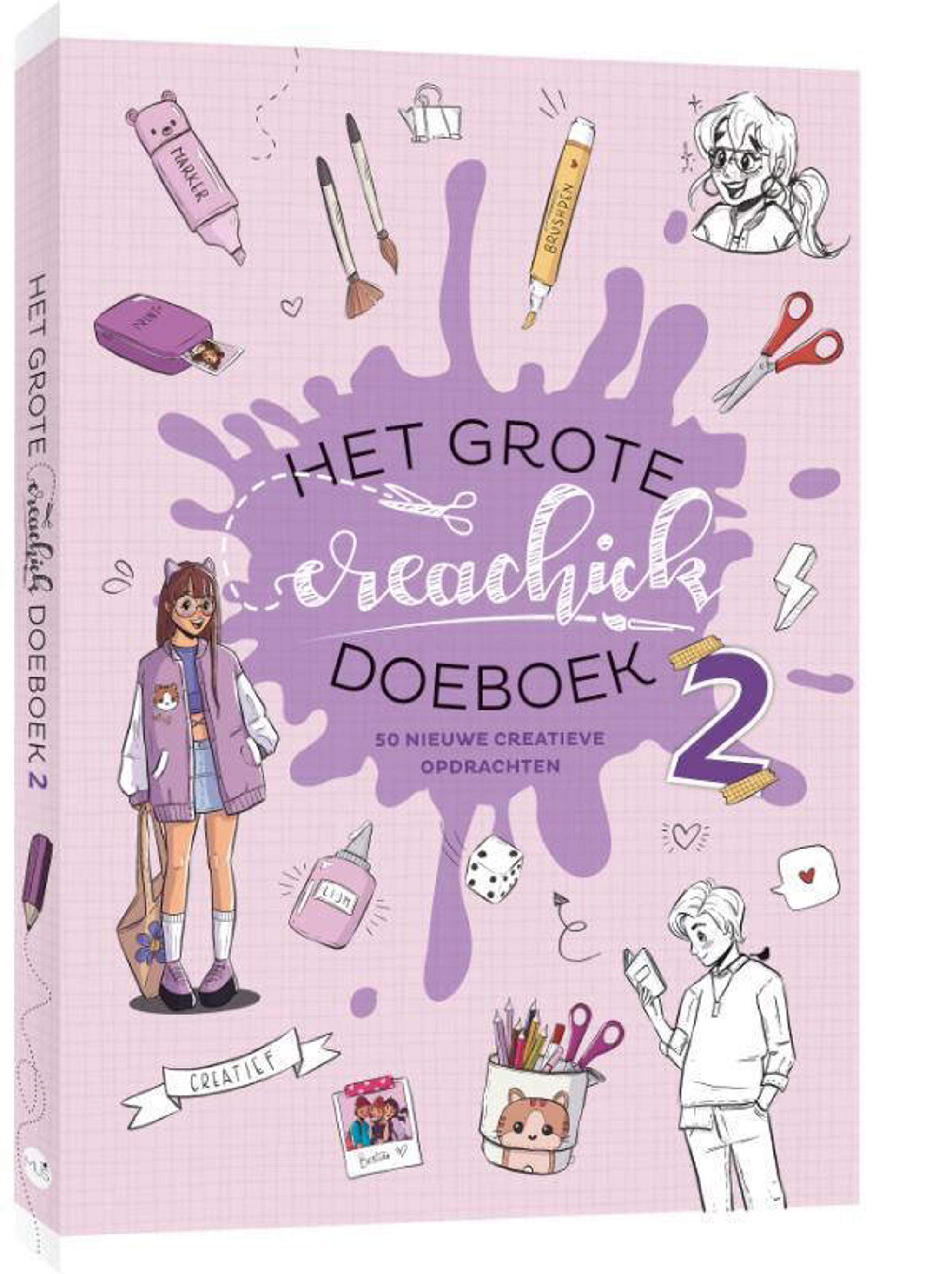CreaChick Het grote CreaChick doeboek 2 | wehkamp