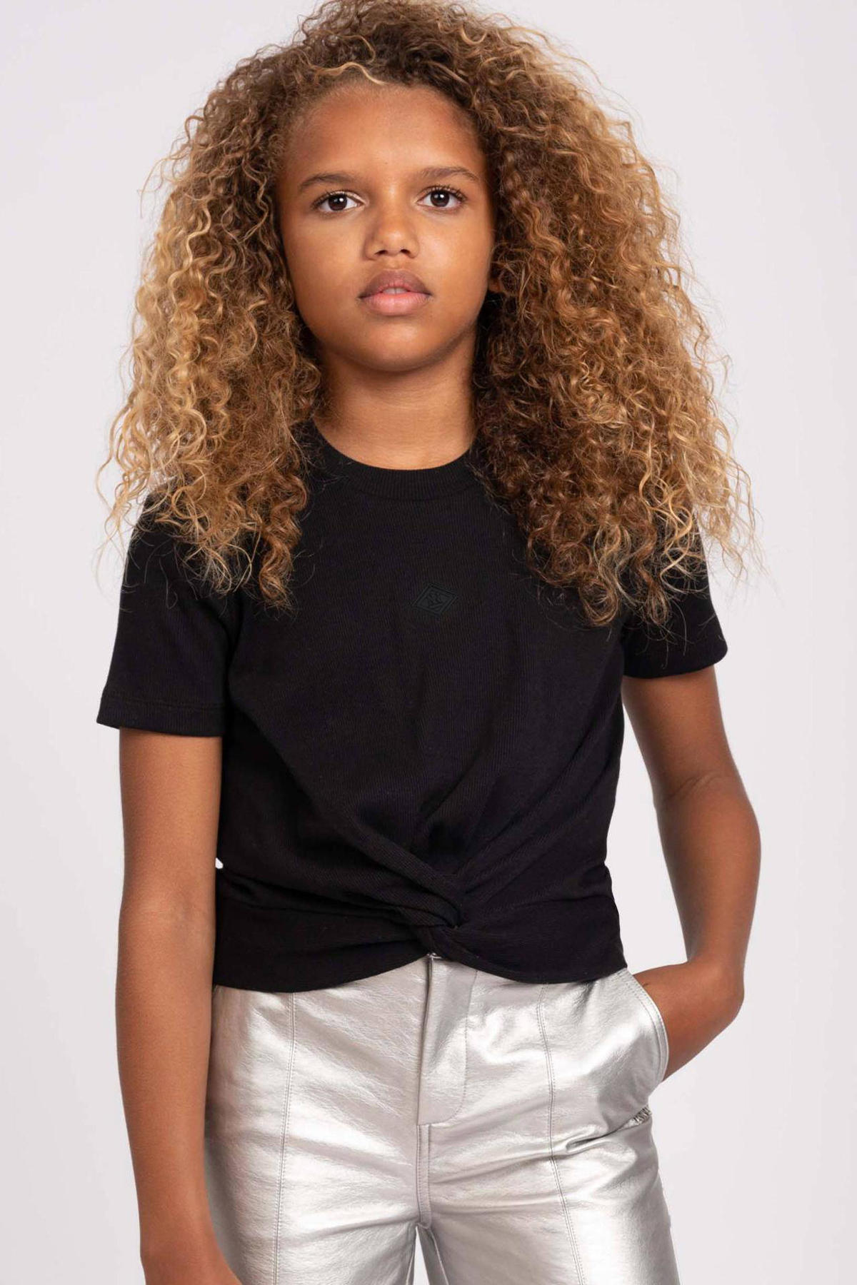 NIK&NIK T-shirt Knot zwart kopen? | Morgen in huis | wehkamp