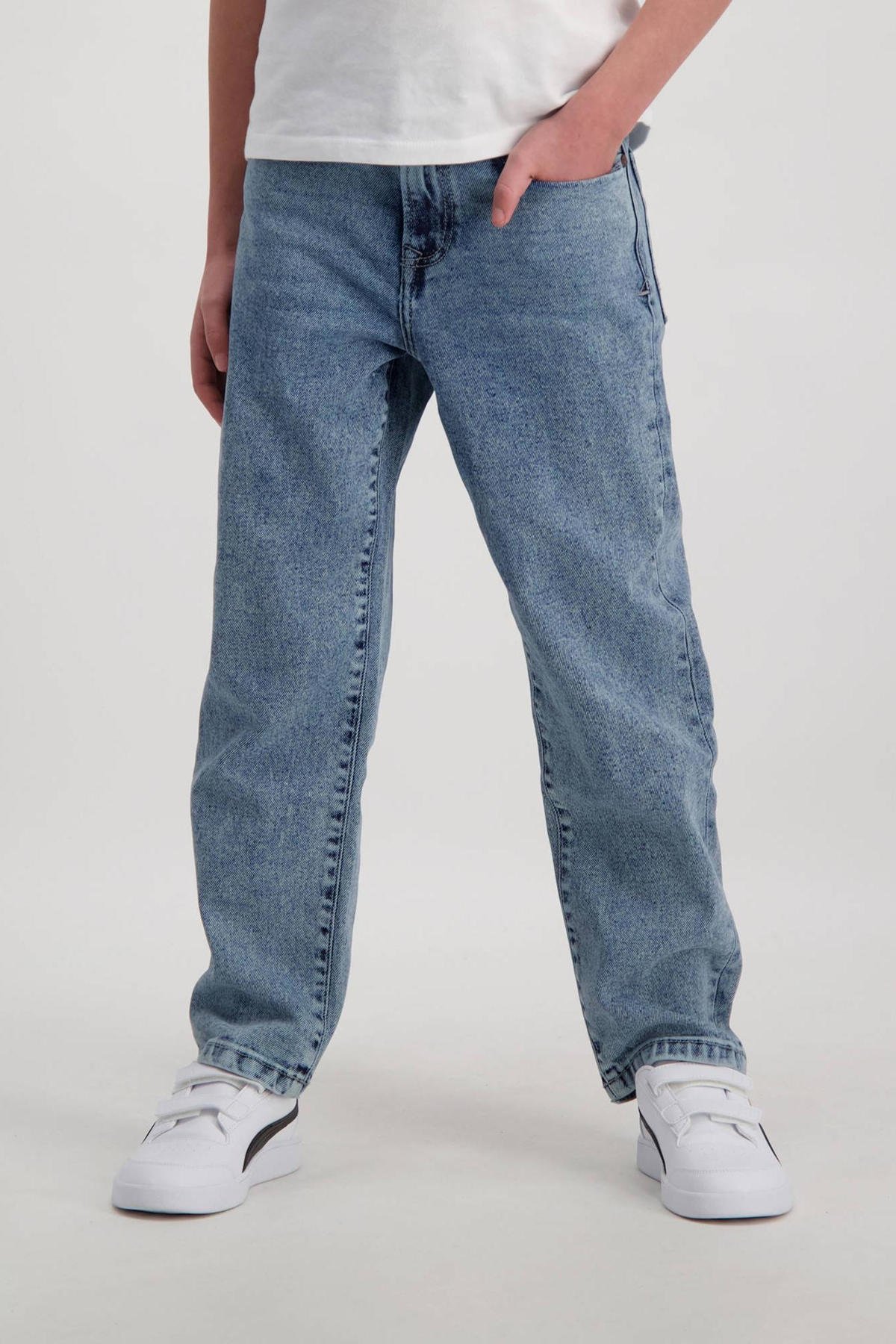 Cars wide leg jeans GARWELL stone used | wehkamp