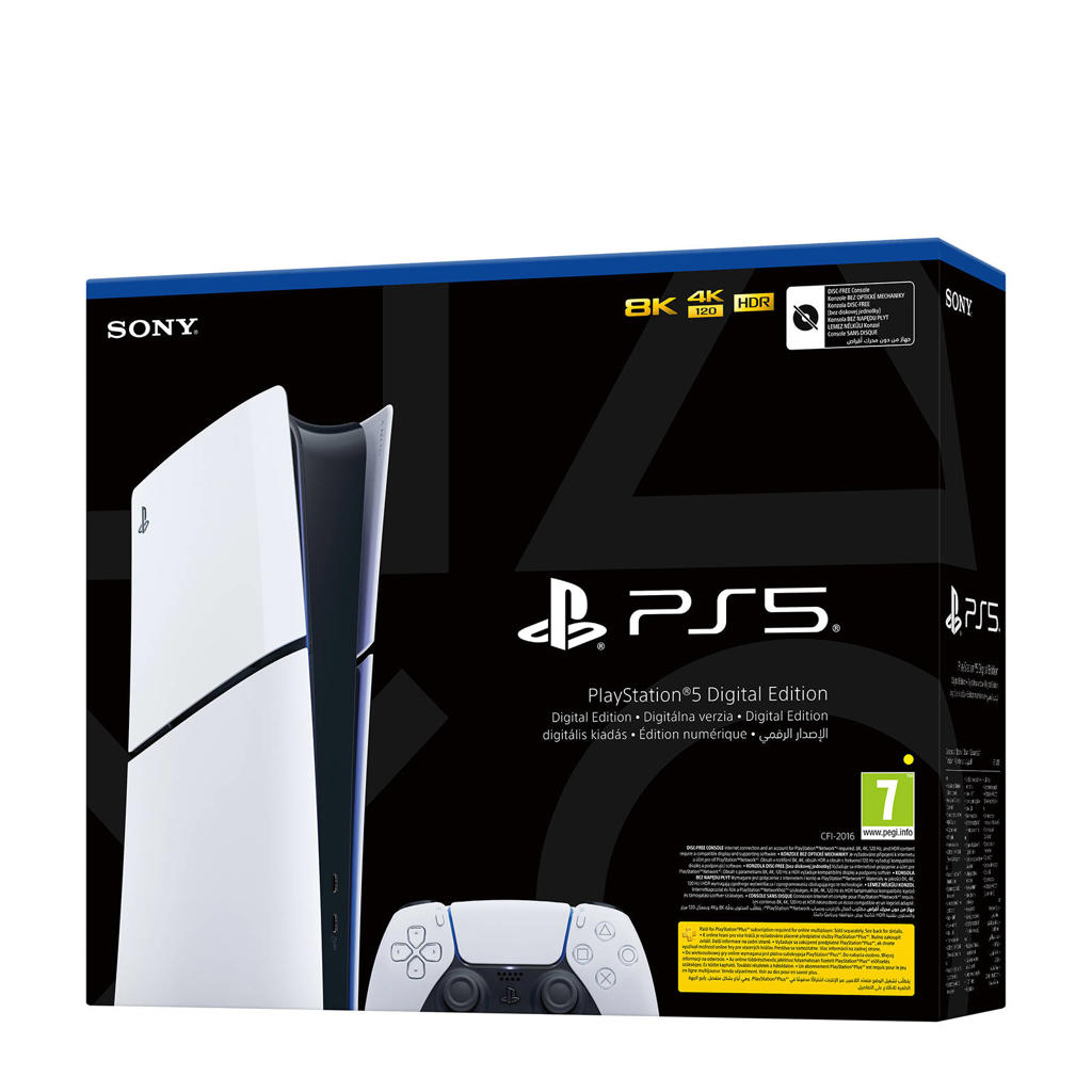 Sony PlayStation 5 Console Digital Edition (Slim) | wehkamp