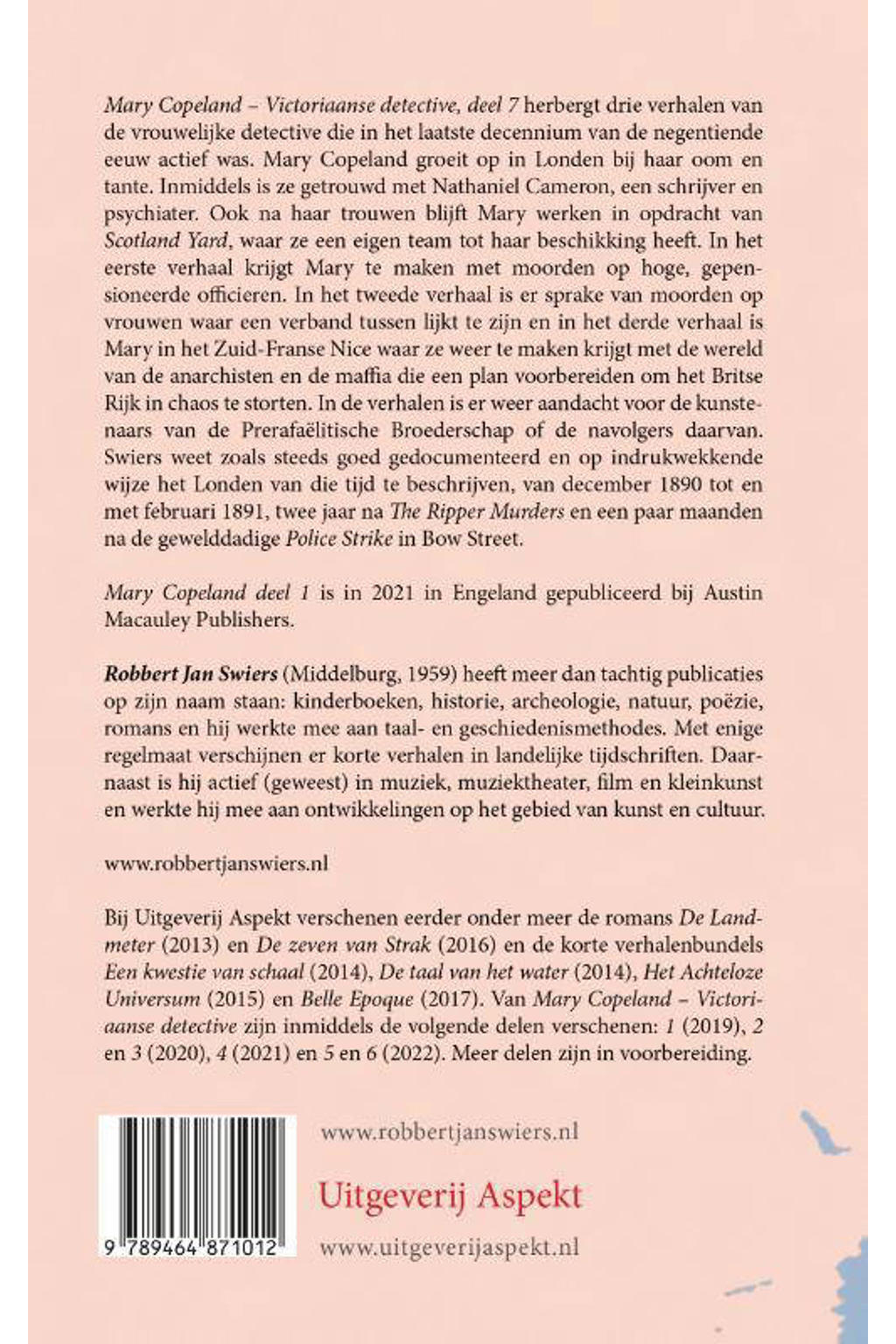 Robbert Jan Swiers Victoriaanse detective: Mary Copeland | wehkamp
