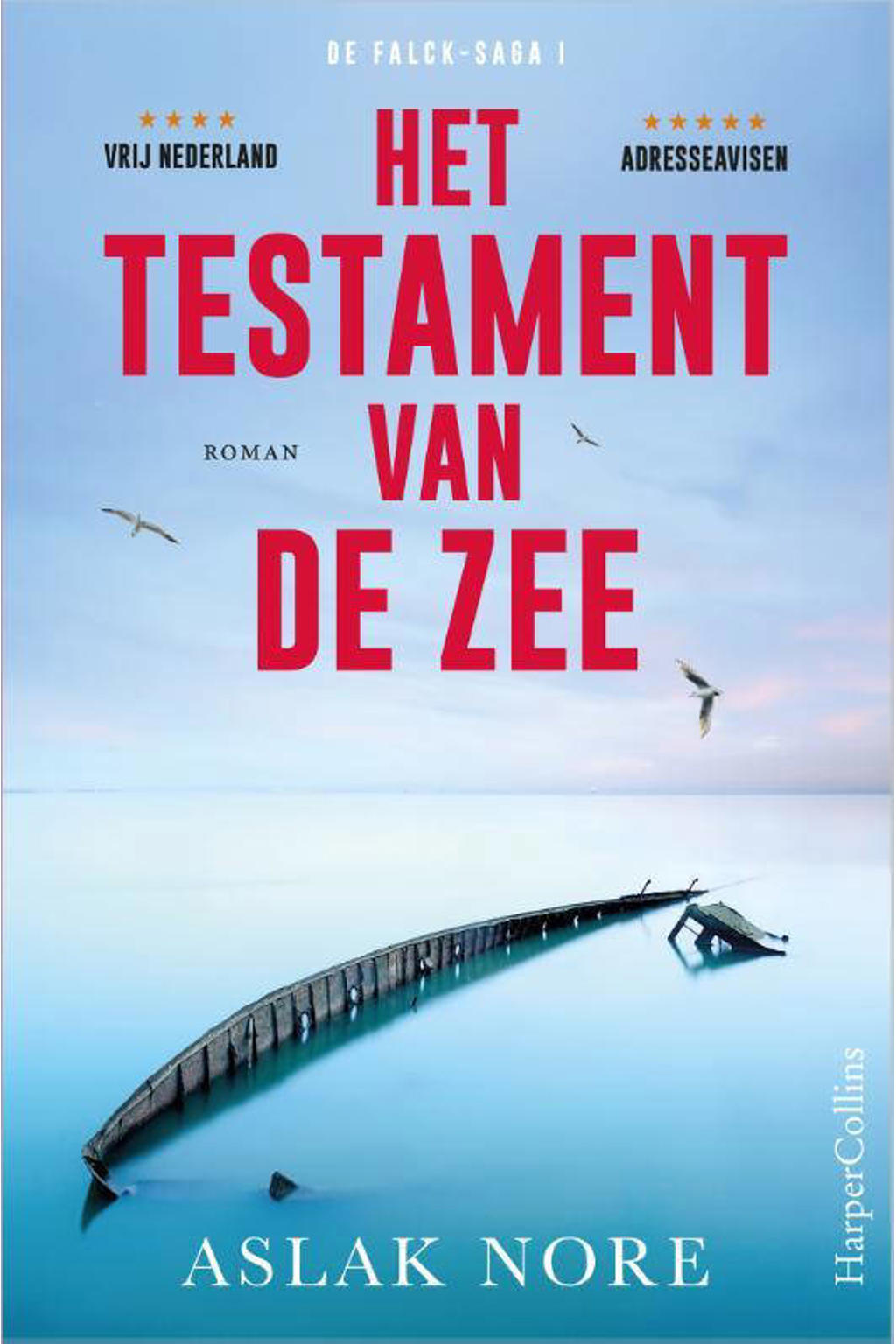 Aslak Nore De Falck-saga: Het testament van de zee | wehkamp