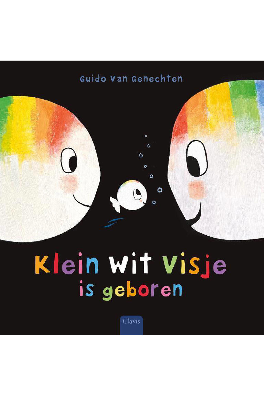 Guido van Genechten Klein wit visje: Klein wit visje is geboren | wehkamp