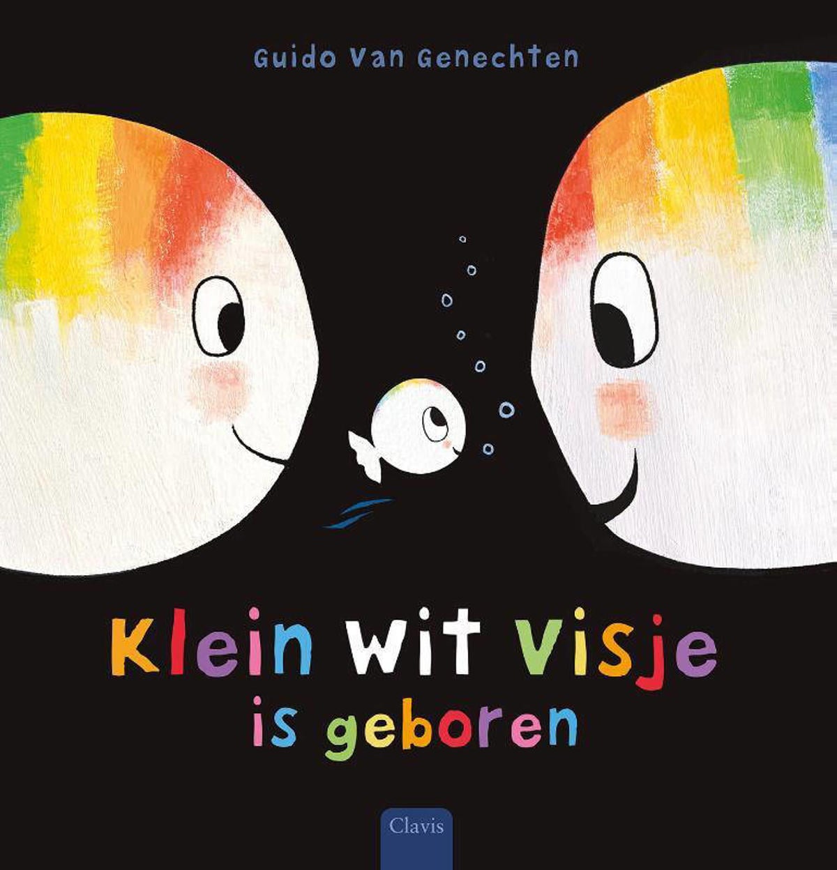 Guido van Genechten Klein wit visje: Klein wit visje is geboren | wehkamp