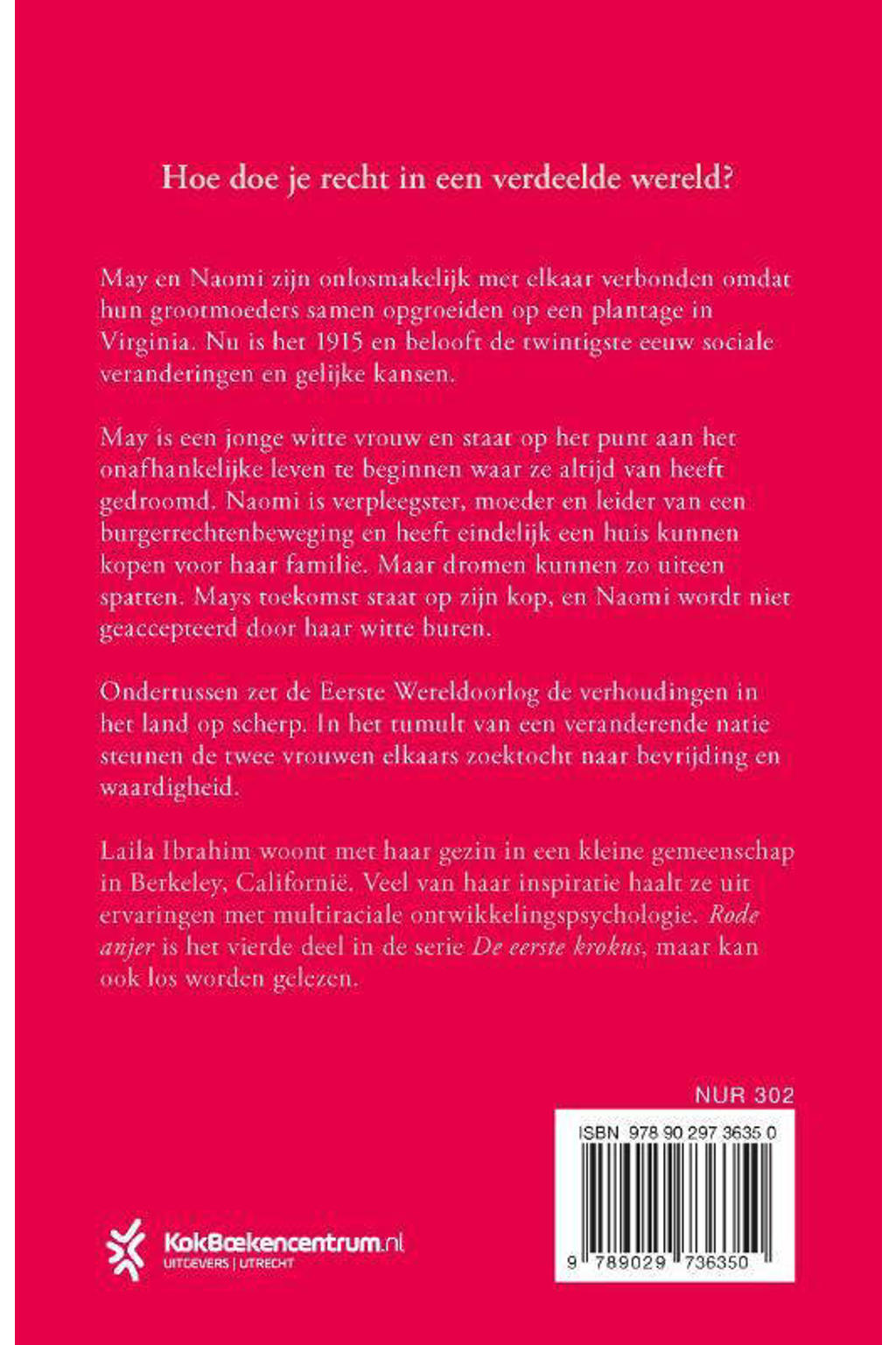 Laila Ibrahim De eerste krokus: Rode anjer | wehkamp