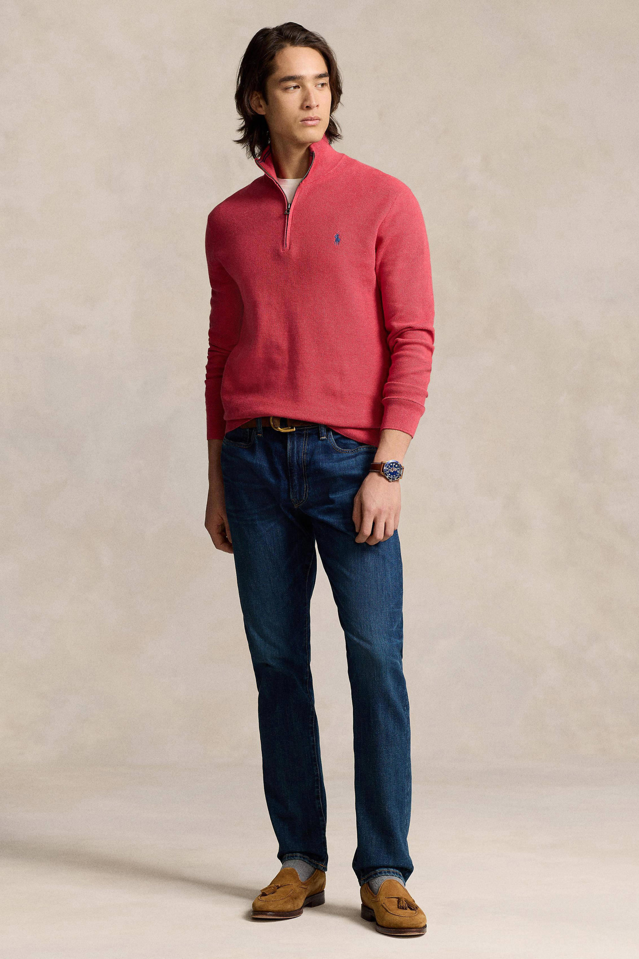 POLO Ralph Lauren trui met logo nantucket red heather | wehkamp