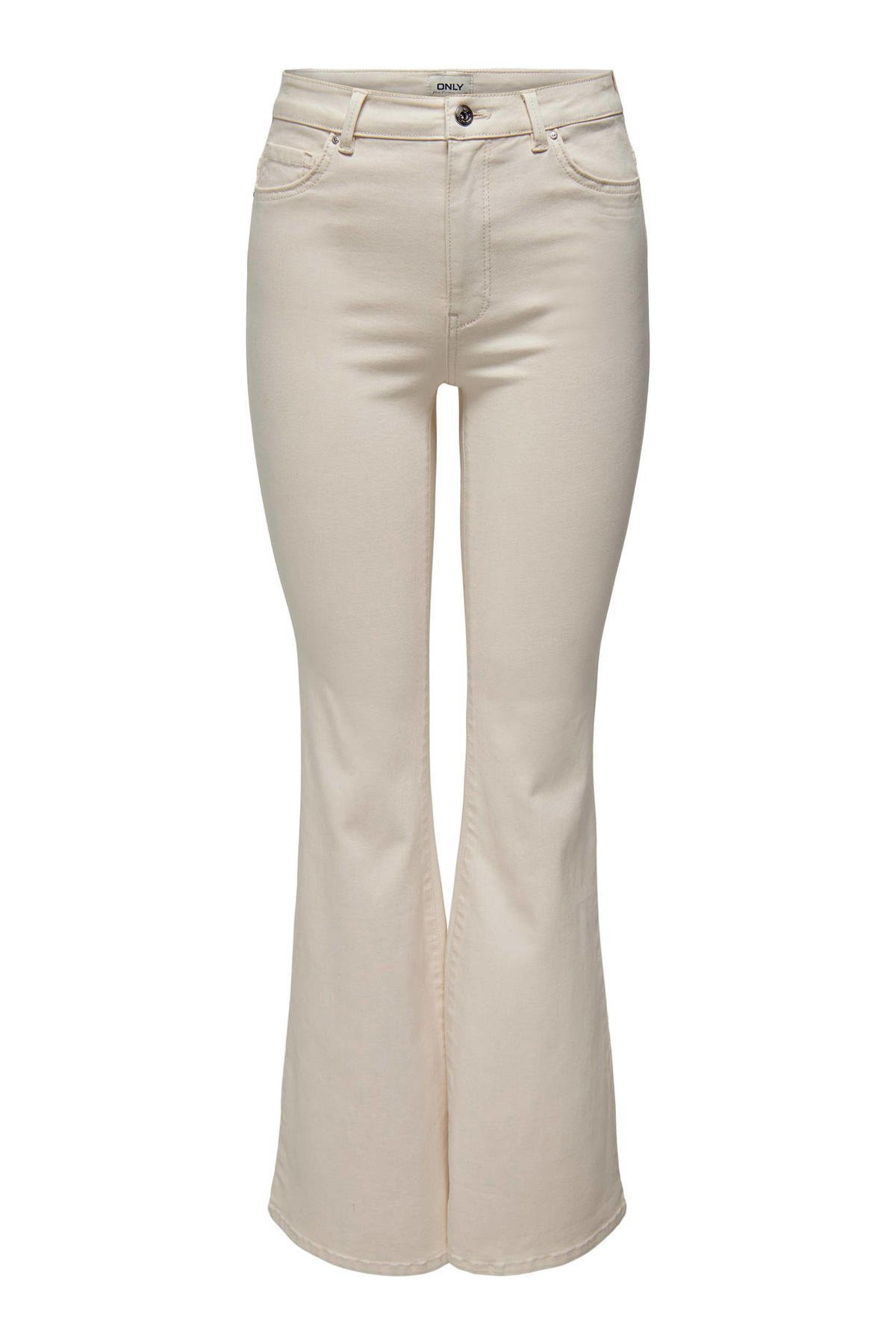 ONLY flared jeans ONLLUSH ecru | wehkamp