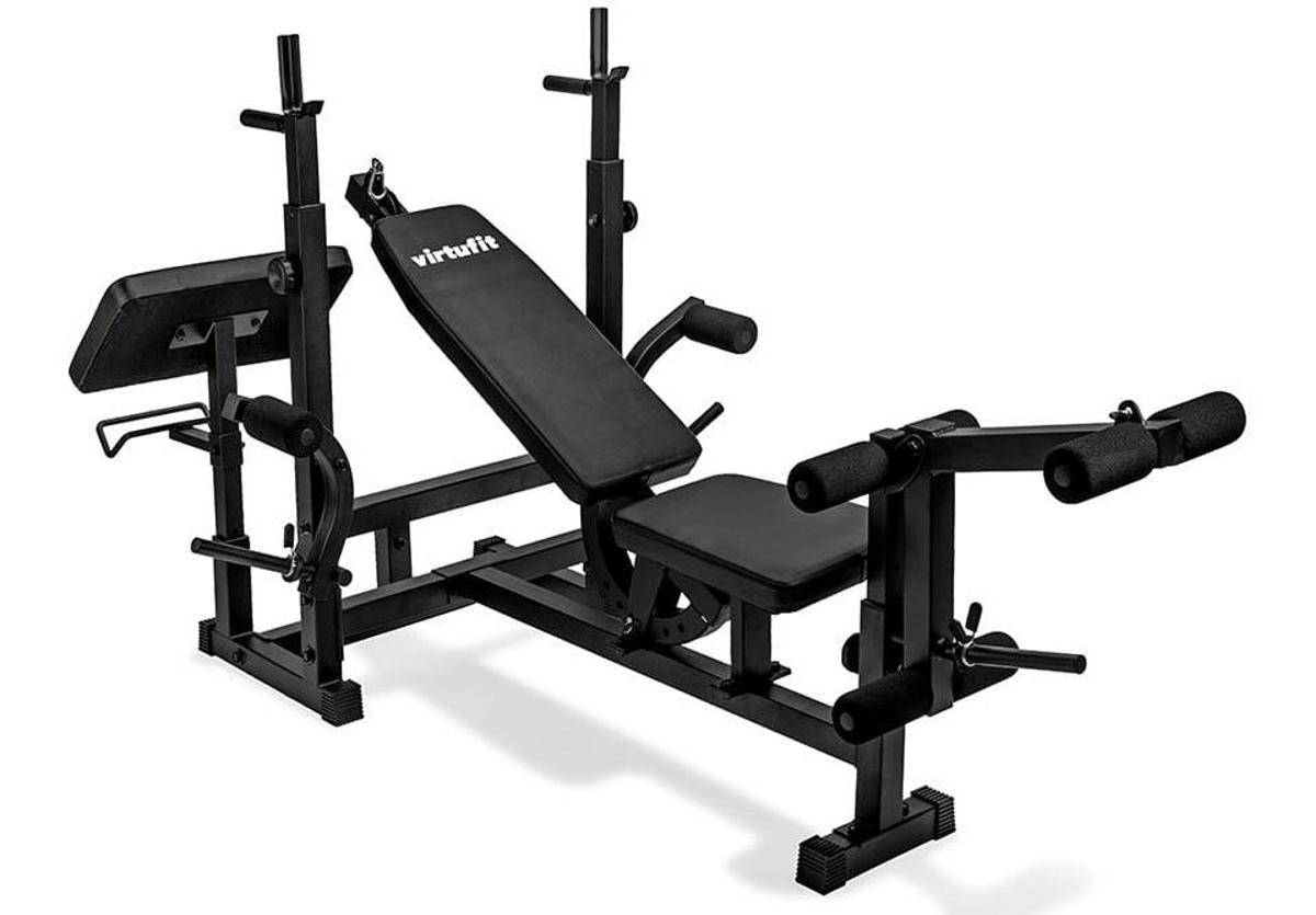 Virtufit multifunctionele halterbank deluxe | wehkamp