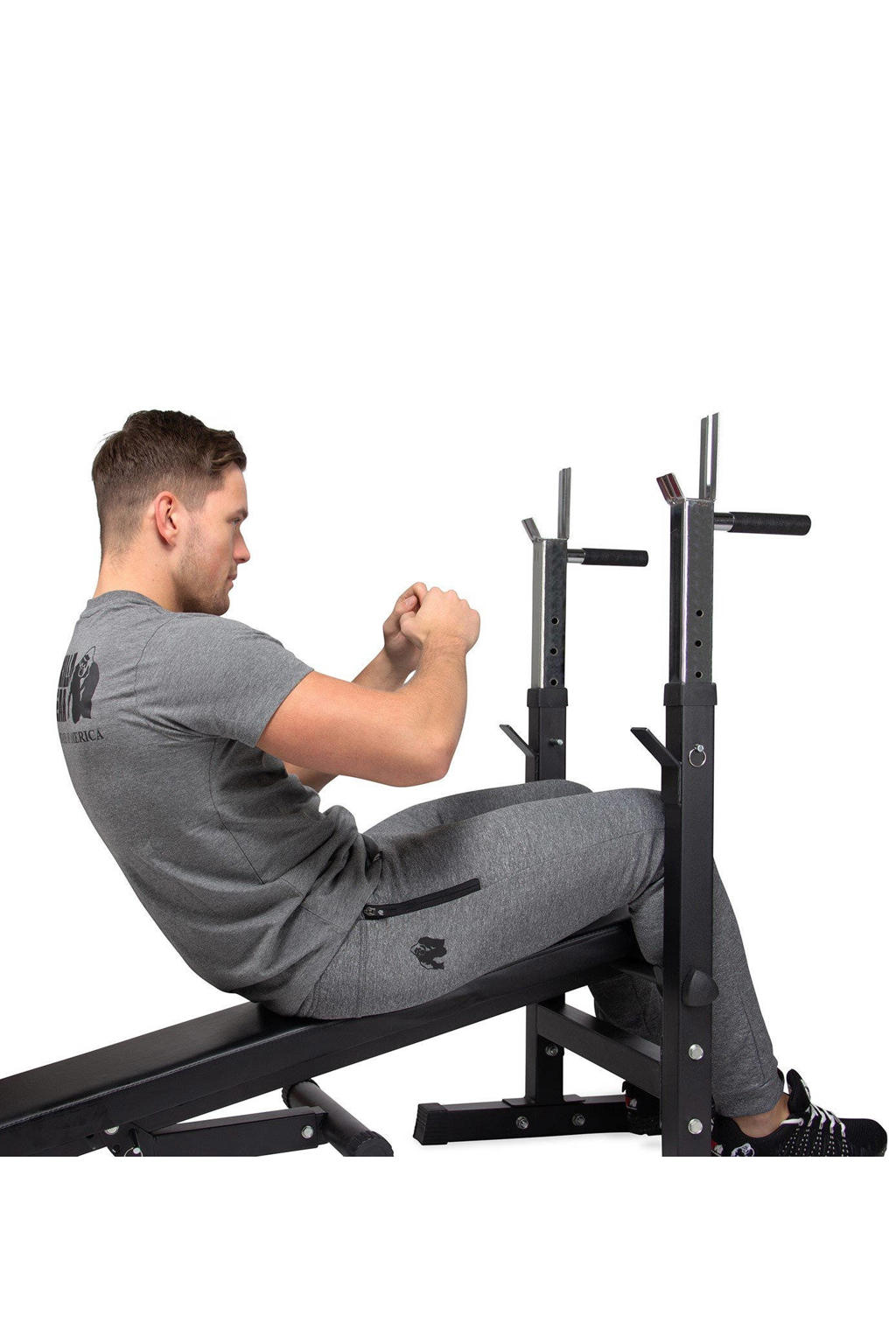 Virtufit verstelbare halterbank compact | wehkamp