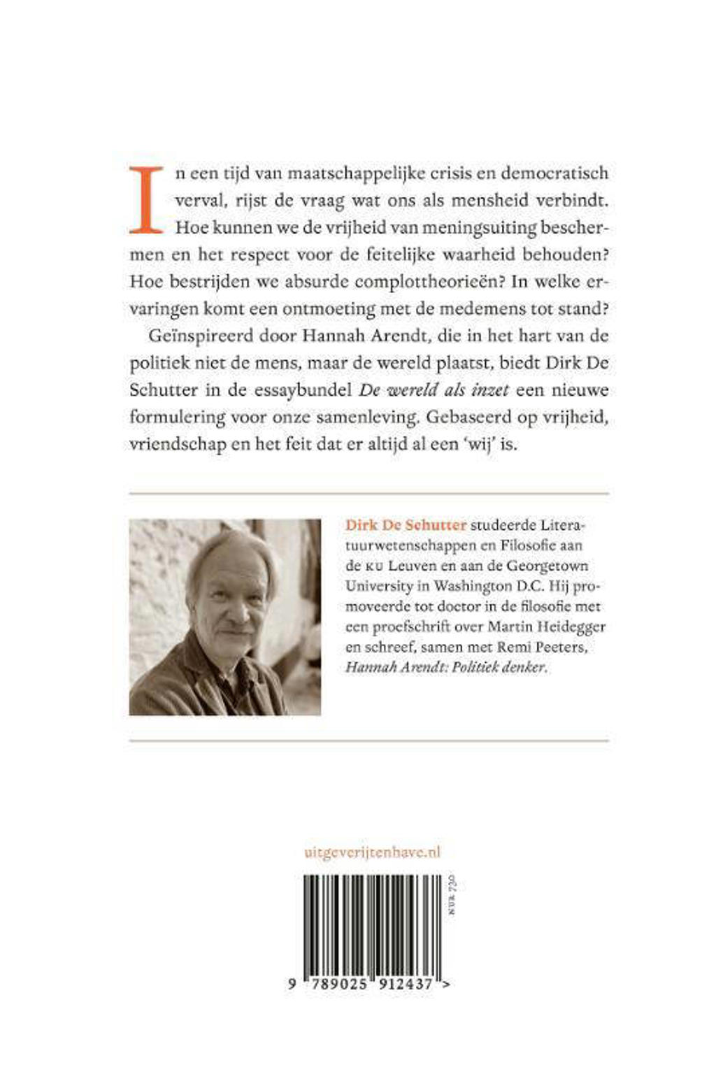 Dirk de Schutter De wereld als inzet | wehkamp