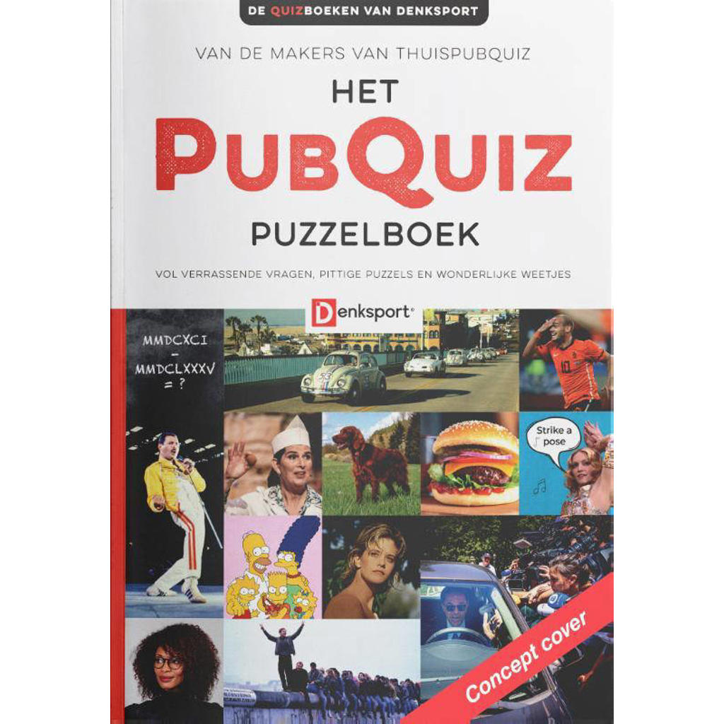 Denksport Puzzelboek: Denksport - Het PubQuiz Puzzelboek | wehkamp