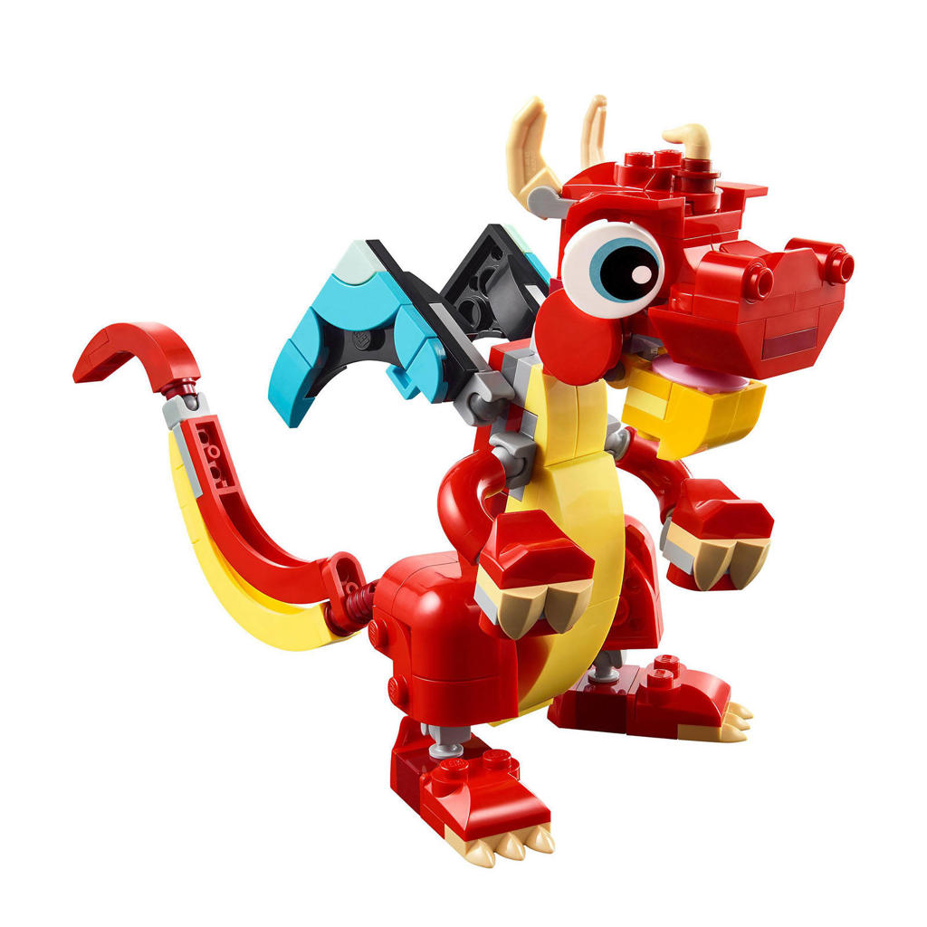 LEGO Creator Rode draak 31145 | wehkamp