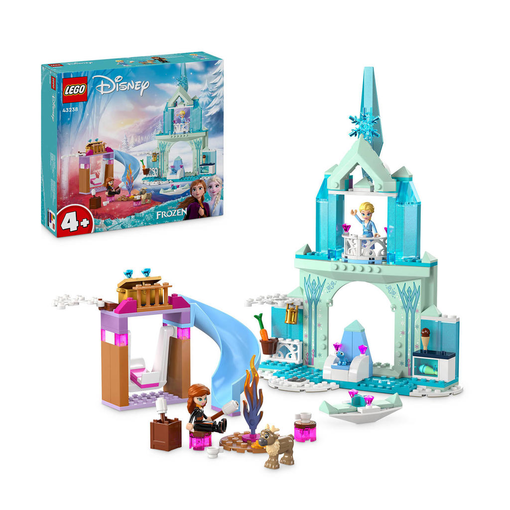 LEGO Disney Princess Elsa's Frozen kasteel Bouwbaar Speelgoed met Elsa ...