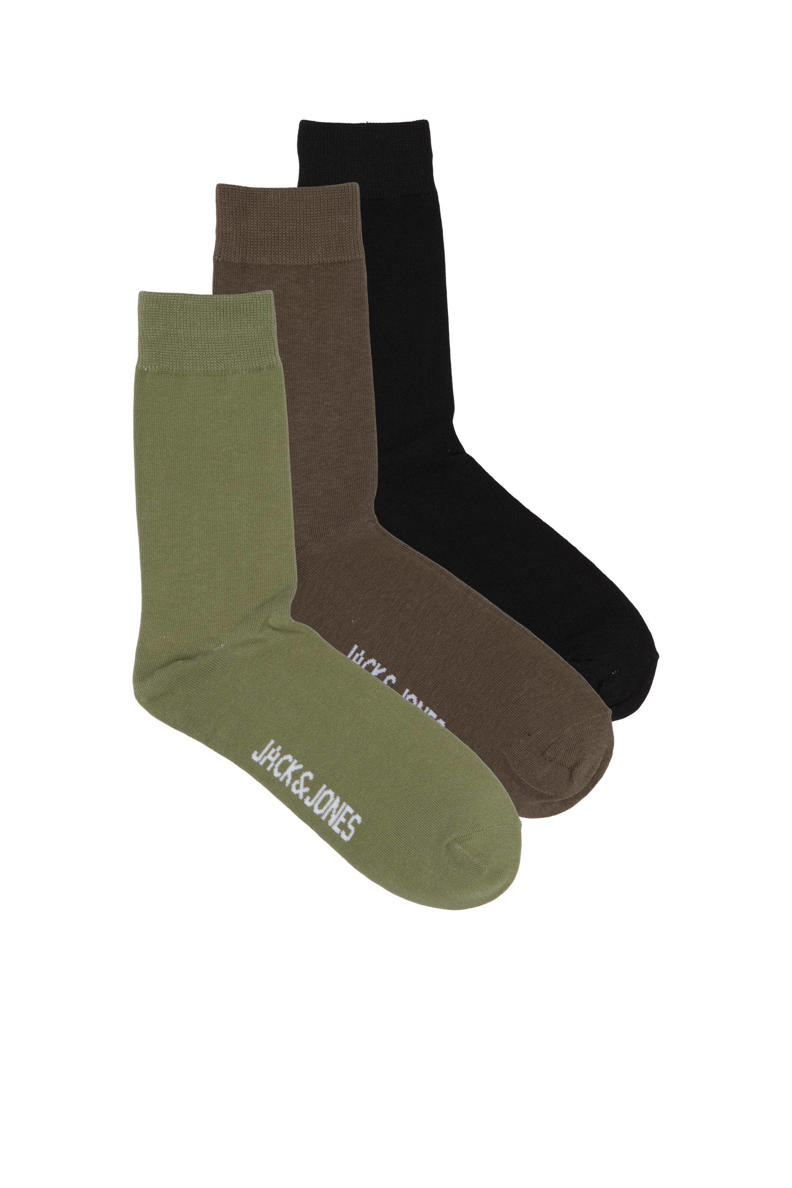 JACK & JONES sokken JACCOL - set van 3 multi | wehkamp