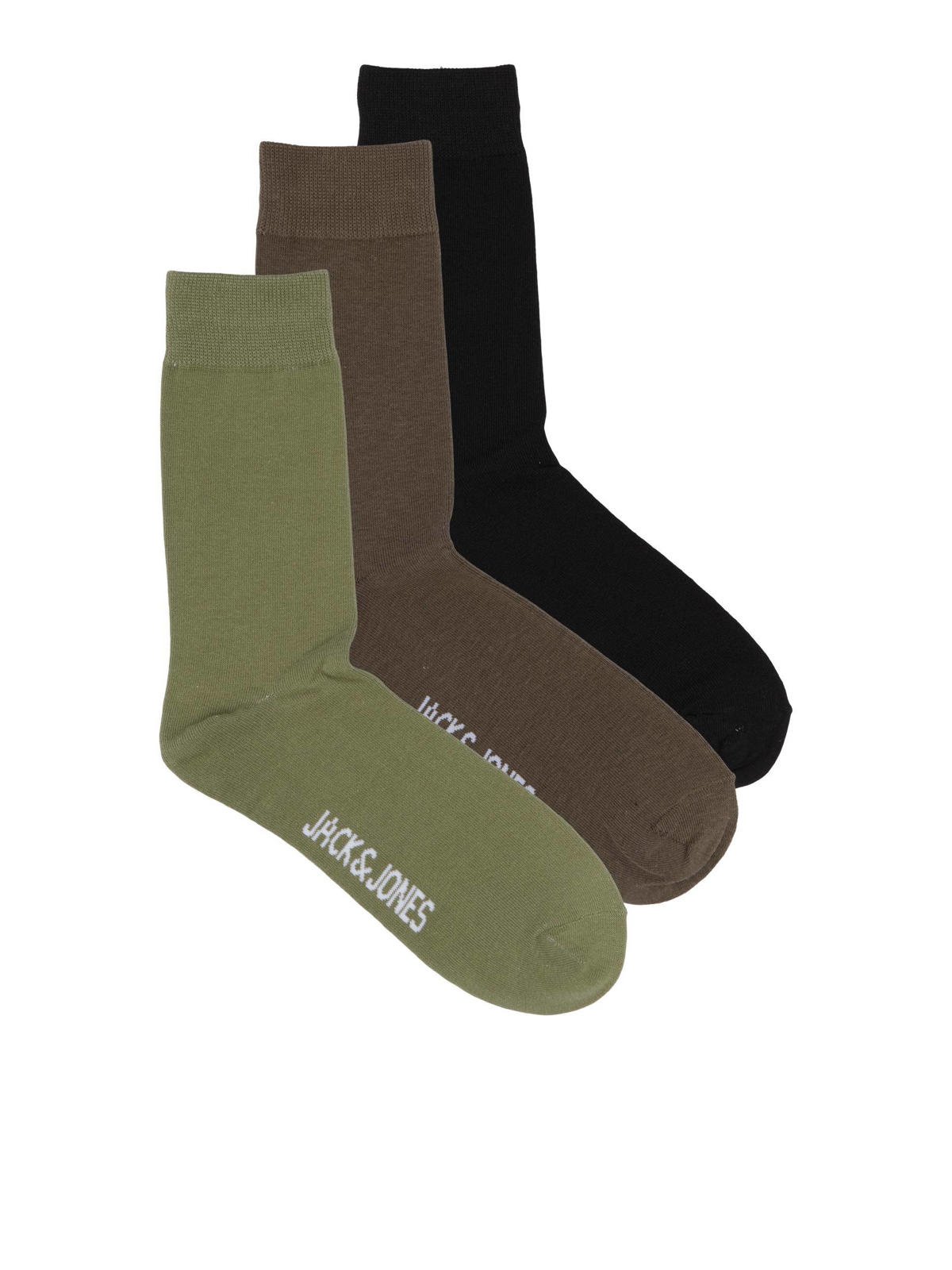 JACK & JONES sokken JACCOL - set van 3 multi | wehkamp