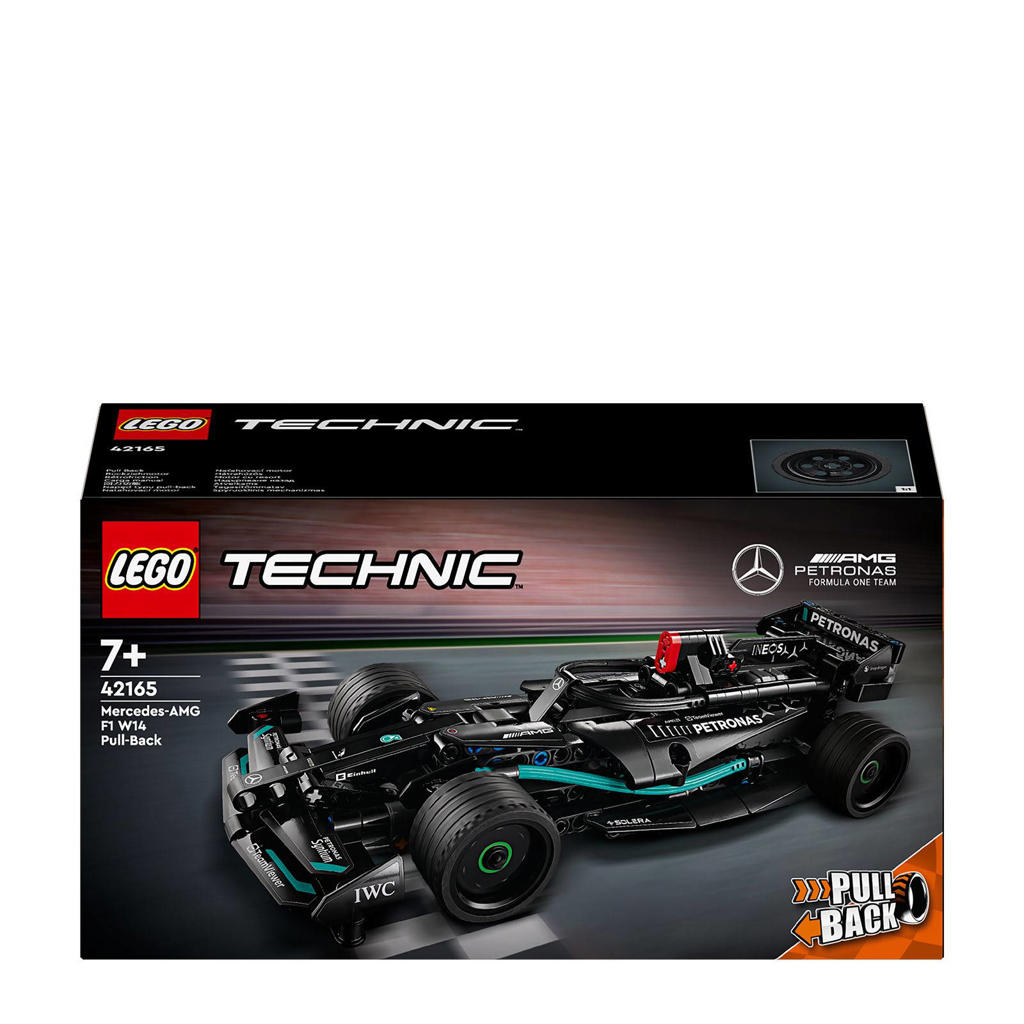 LEGO Technic Mercedes-AMG F1 W14 E Performance Pull-Back Speelgoed Auto Bouwpakket 42165 | wehkamp