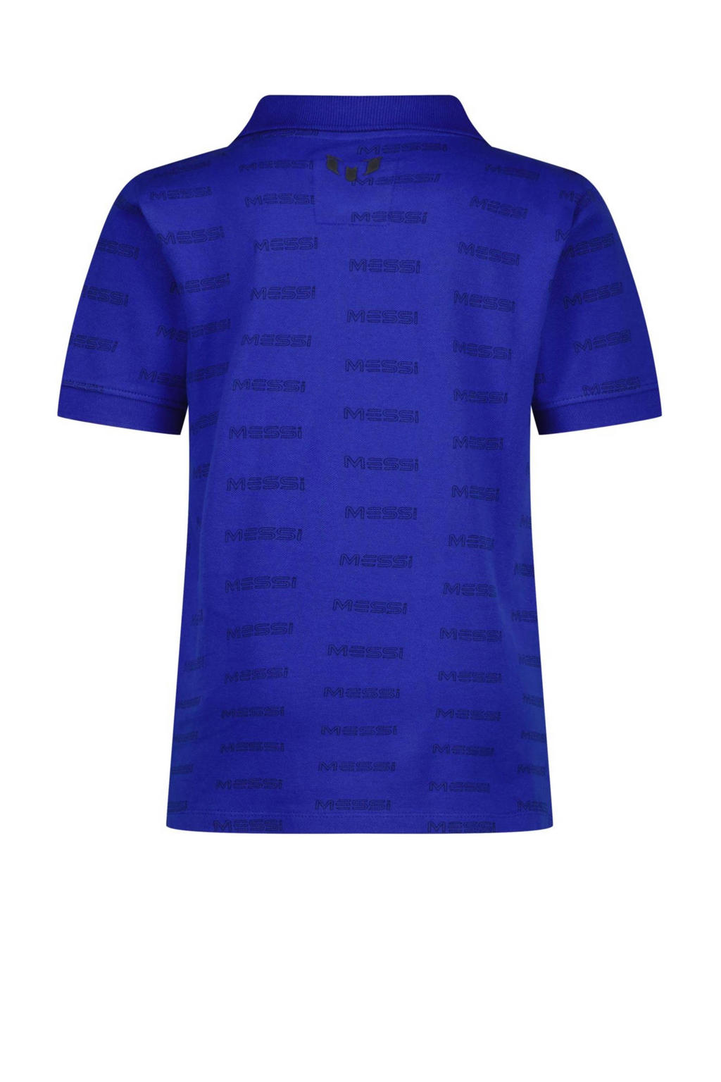 Vingino x Messi polo Kapod met all over print hardblauw | wehkamp
