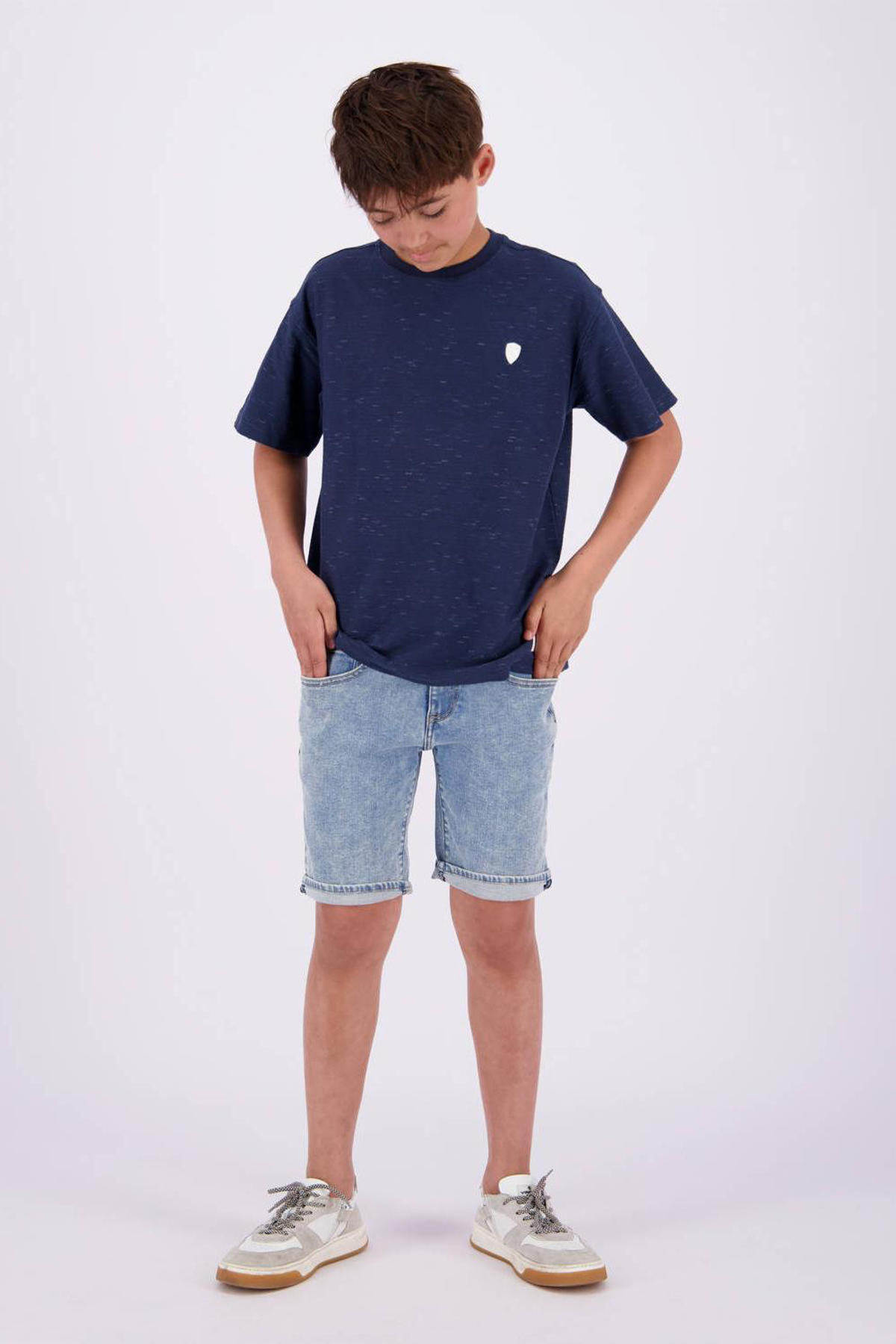 Vingino denim short Capo light vintage | wehkamp
