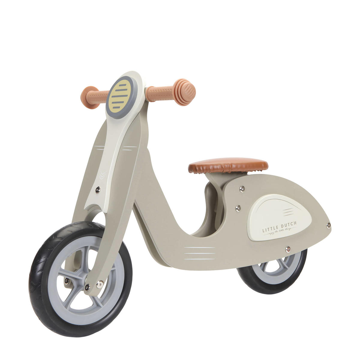 Little Dutch loopscooter olive | wehkamp