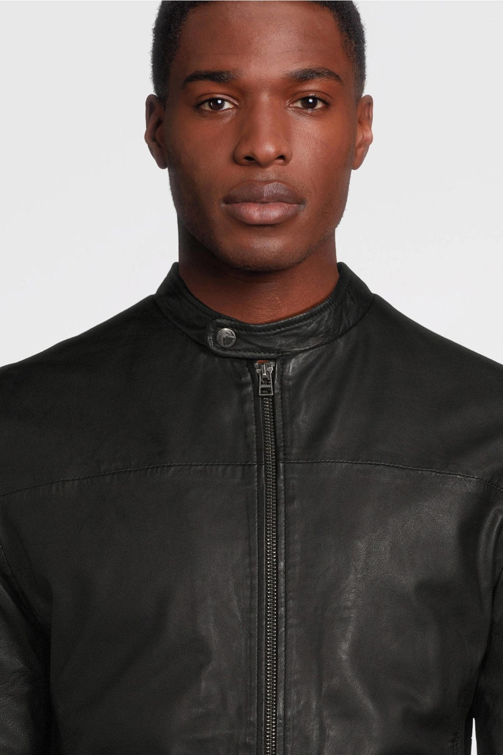 Goosecraft leren jas Gallery062 black | wehkamp